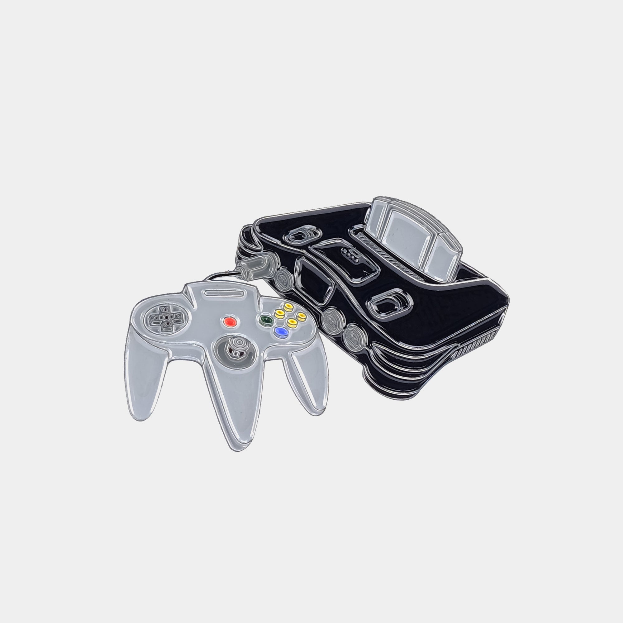 Nintendo N64 Console Enamel Pin