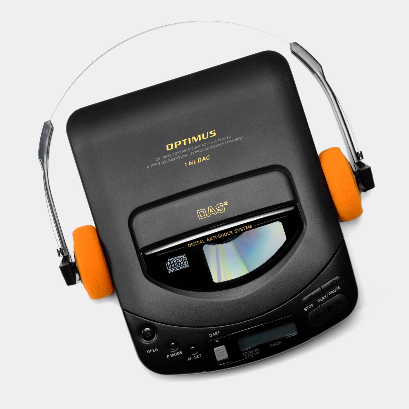 Optimus CD-3420 Portable CD Player