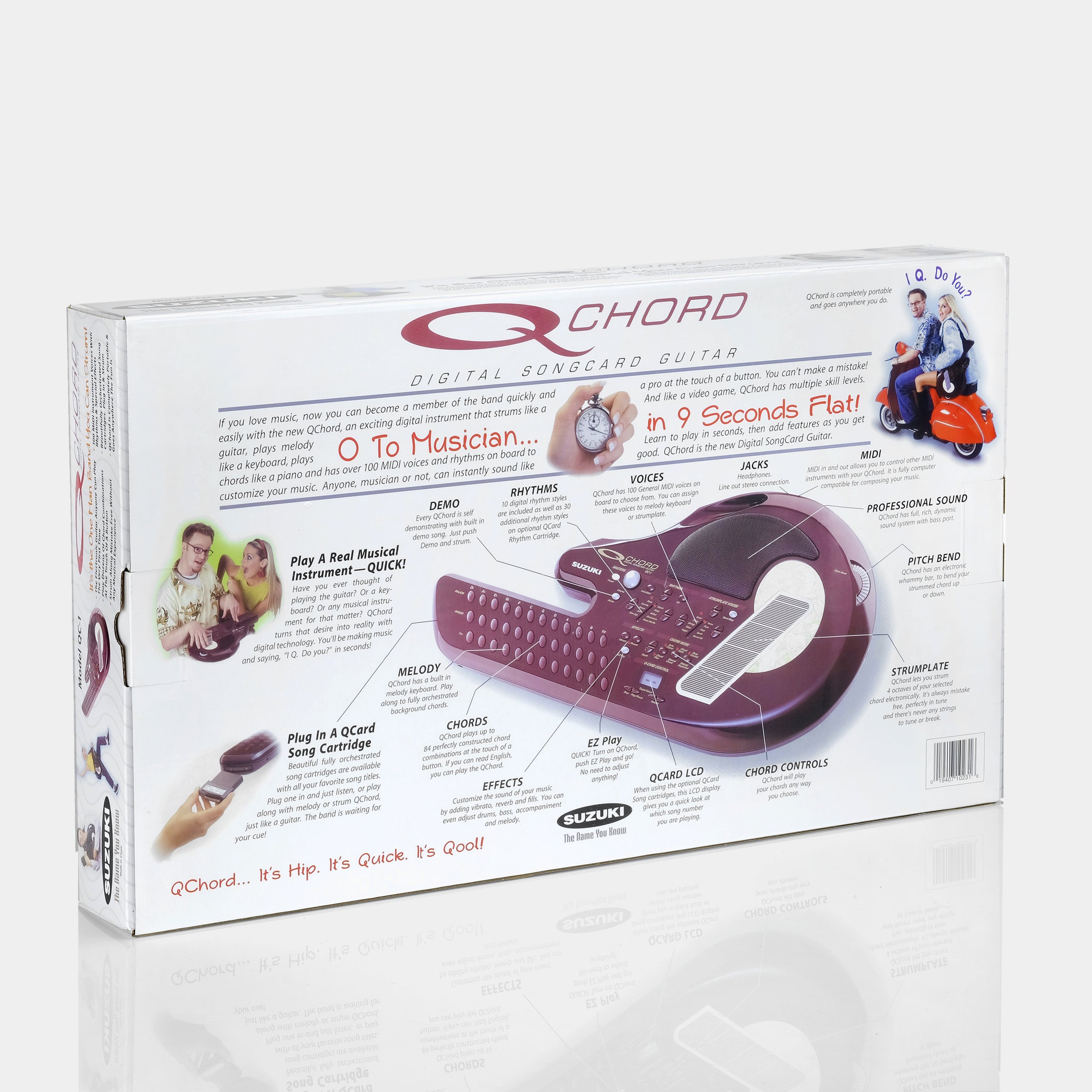 Suzuki QC-1 QChord Omnichord Digital Guitar System (New In Packaging)