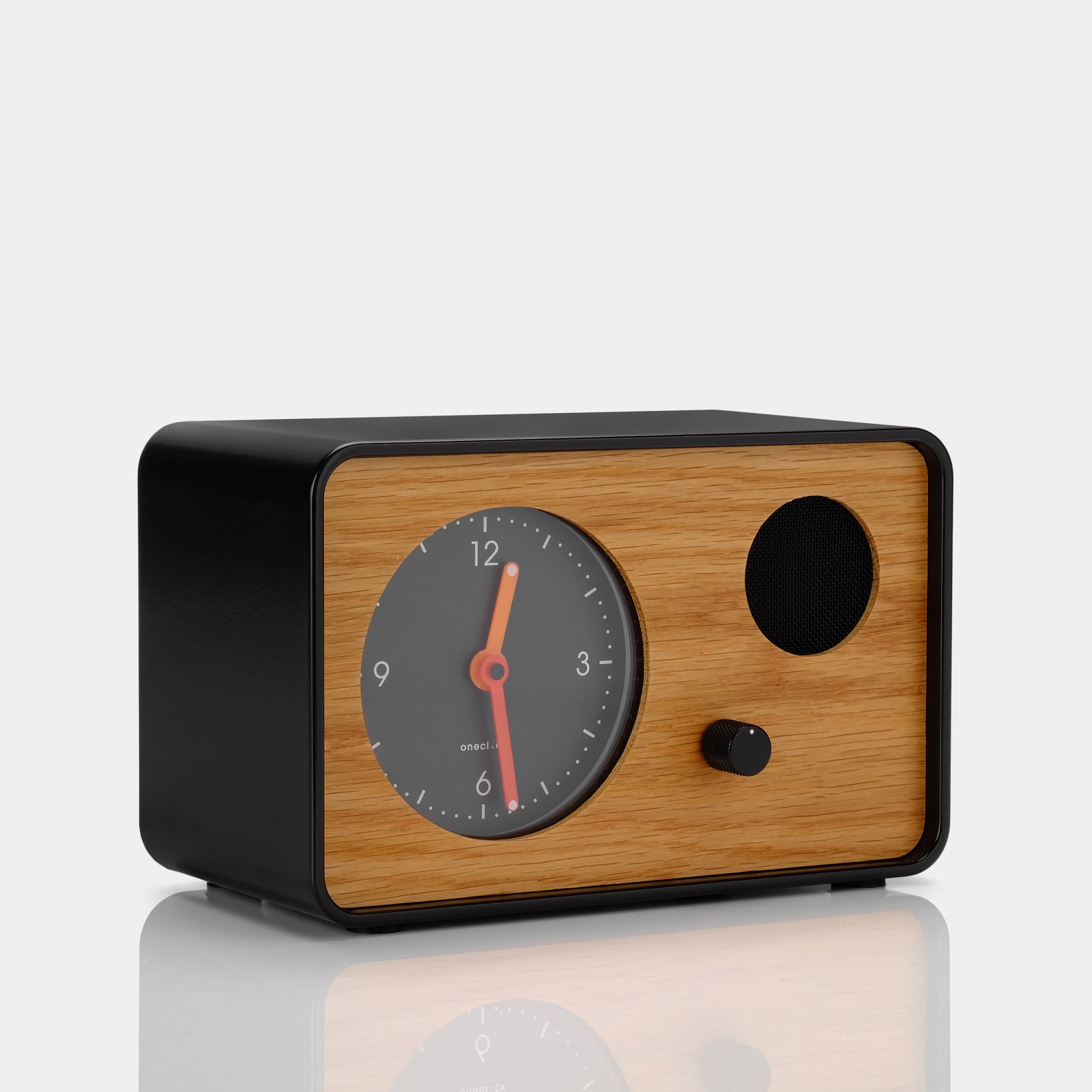 OneClock Black Analog Waking Clock