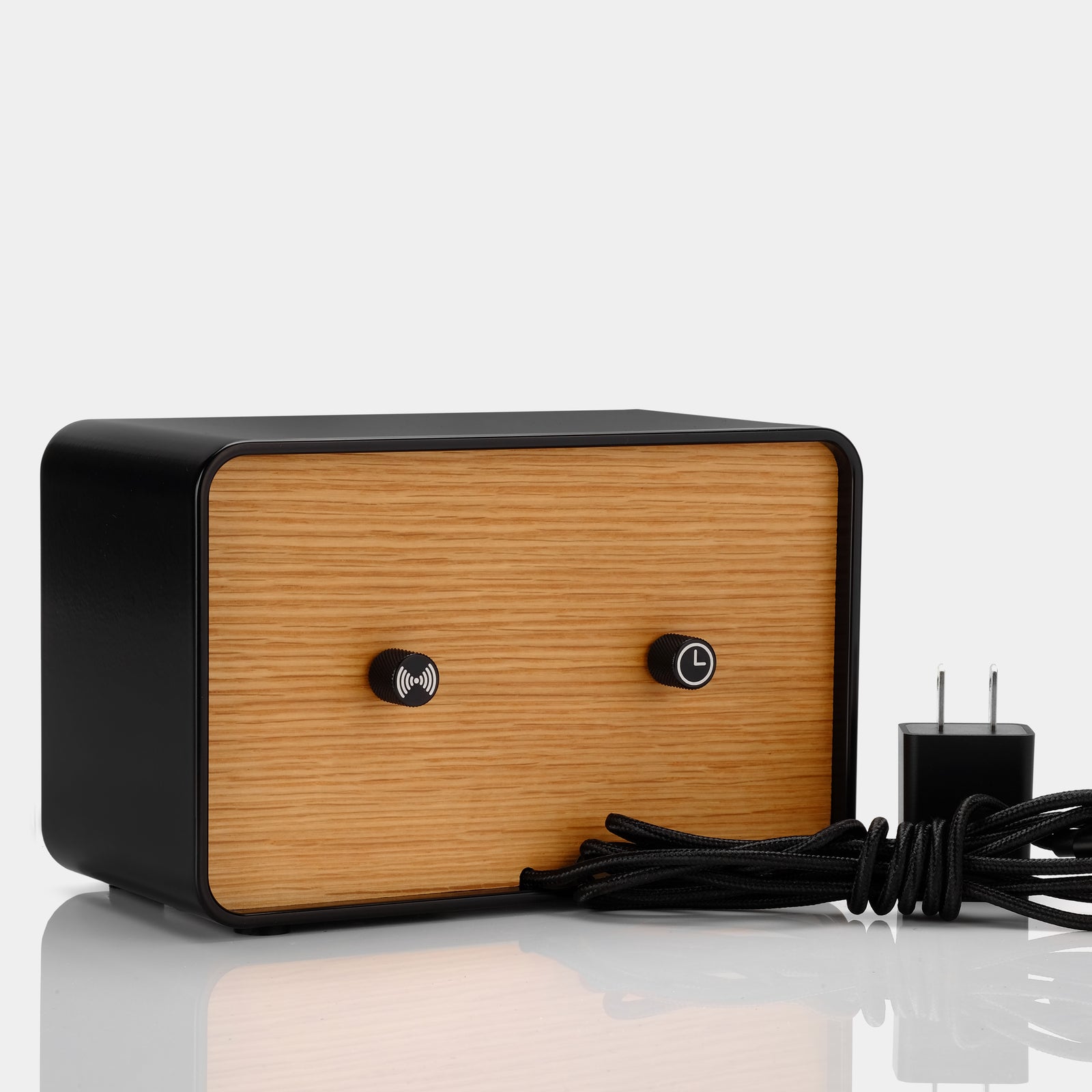 OneClock Black Analog Waking Clock