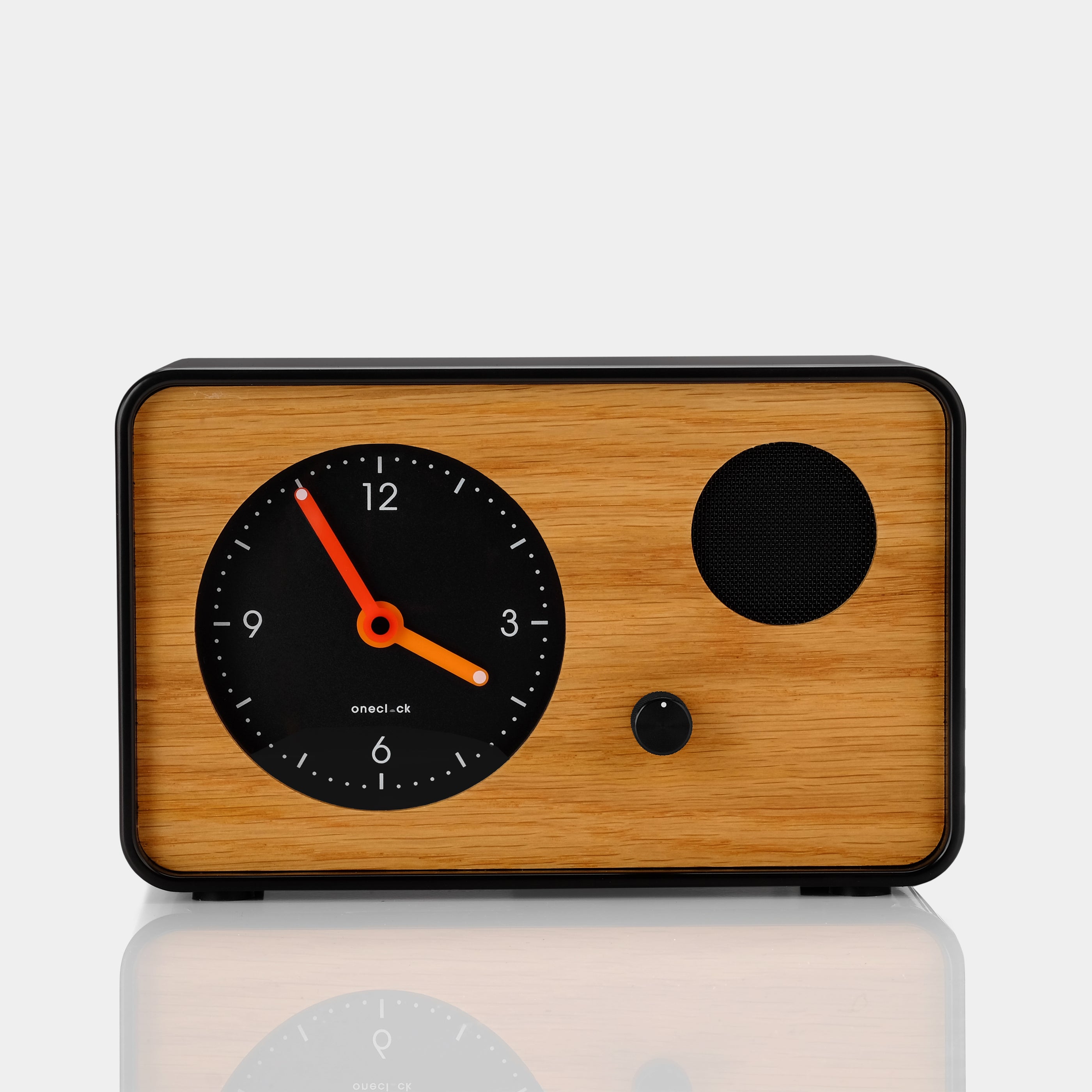 OneClock Black Analog Waking Clock