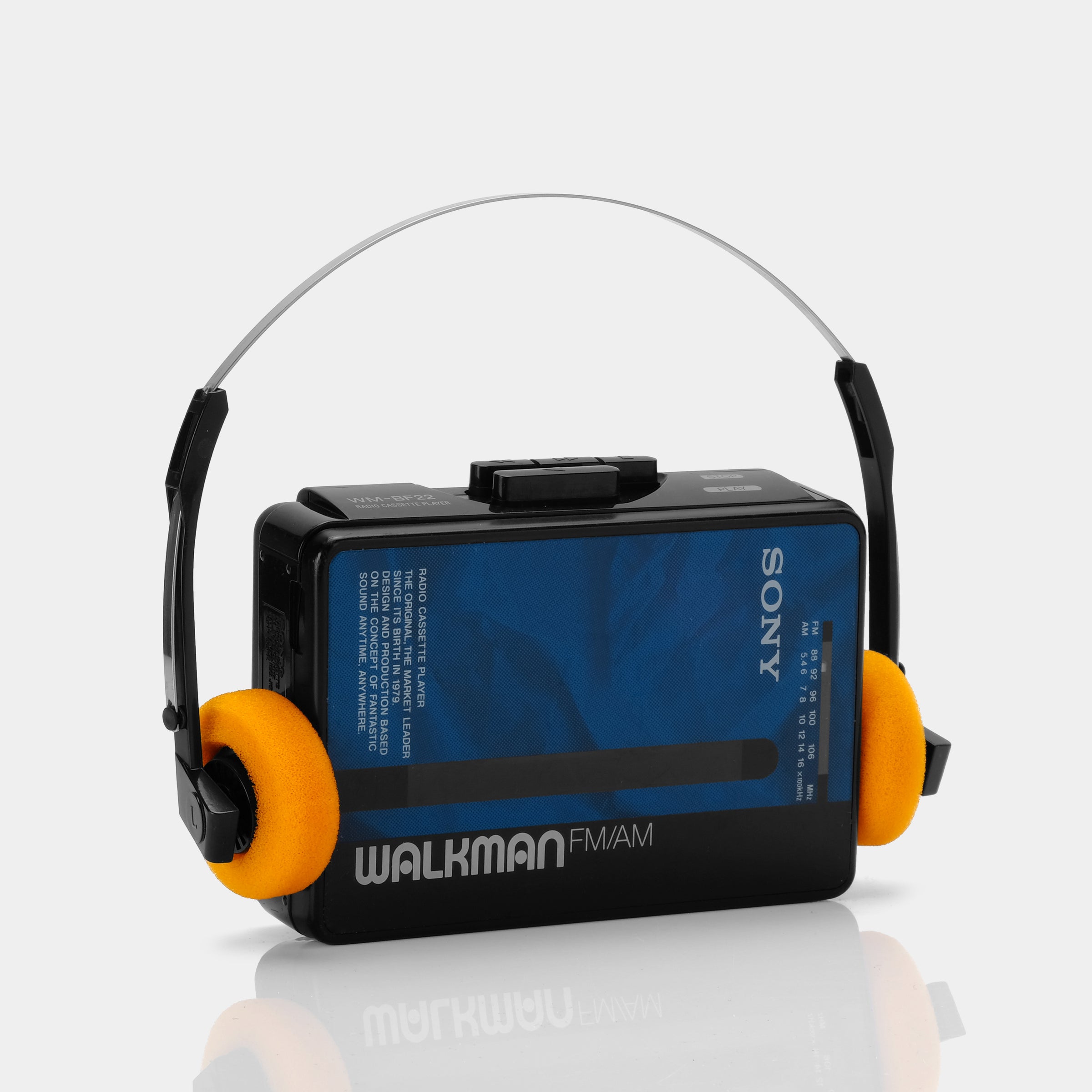 Sony Walkman WM-BF22 AM/FM Portable Cassette Player