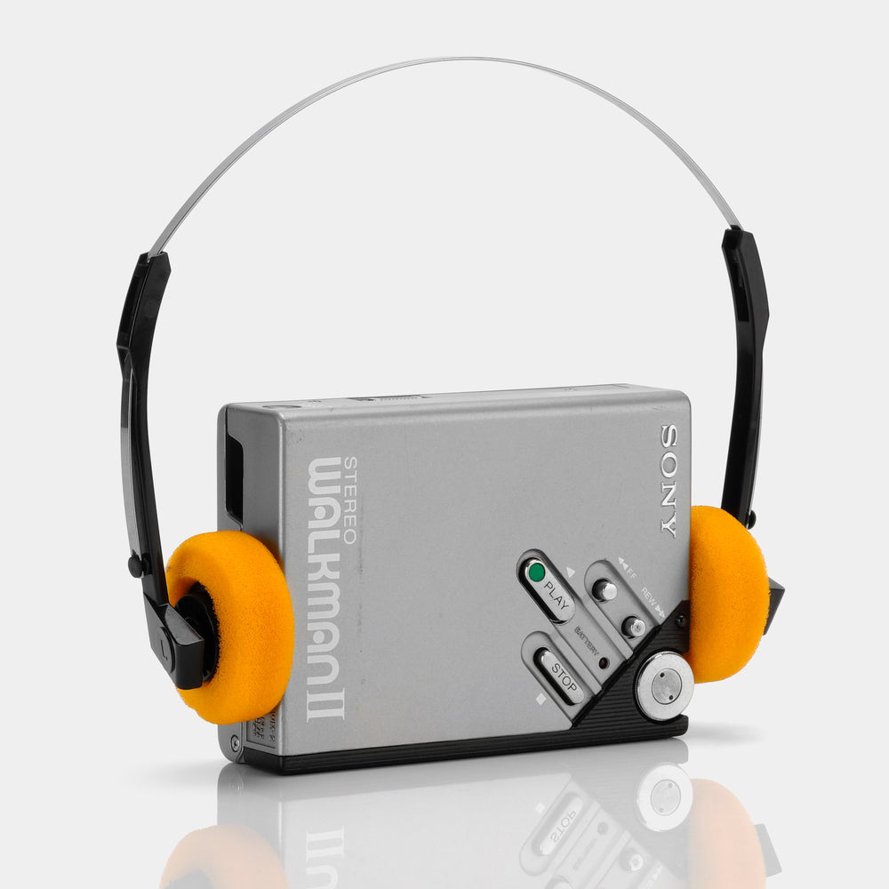 Sony Walkman II WM-2 Silver Portable Cassette Player