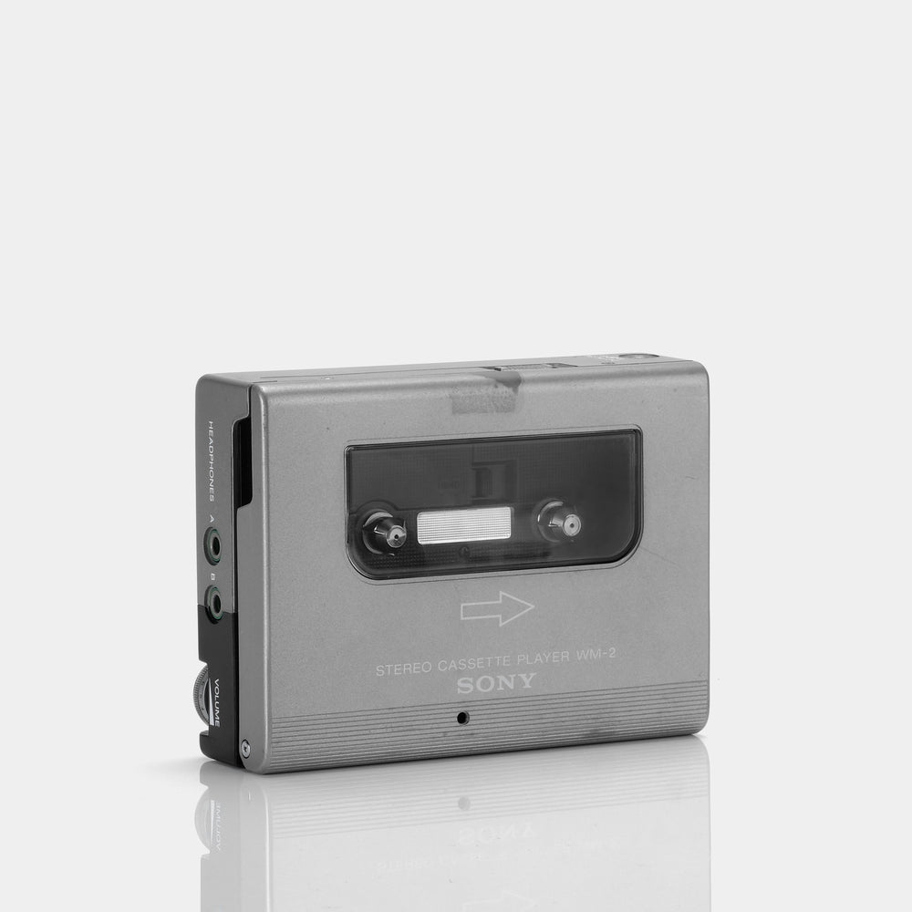 Sony Walkman II WM-2 Silver Portable Cassette Player