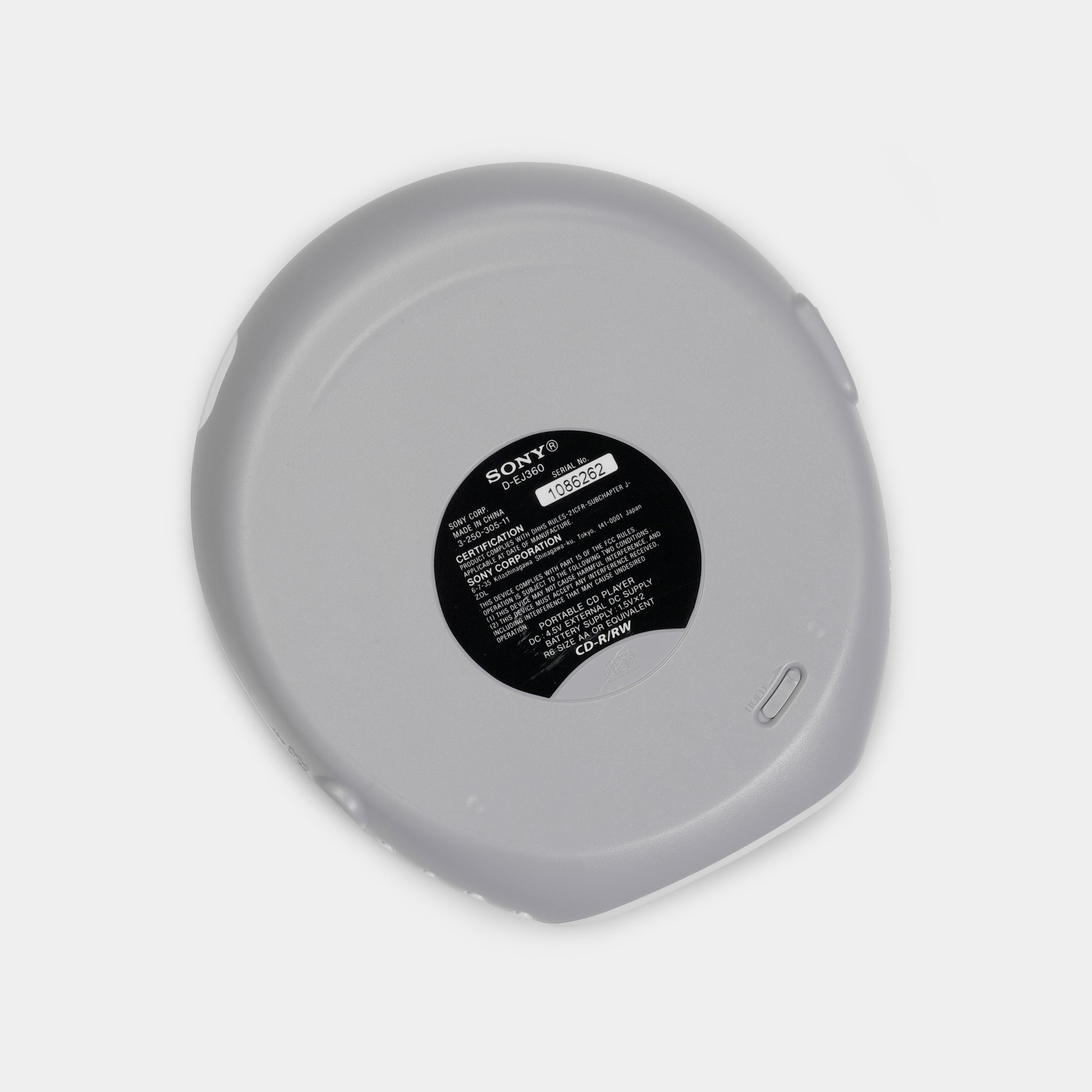 Sony Walkman D-EJ360 Portable CD Player