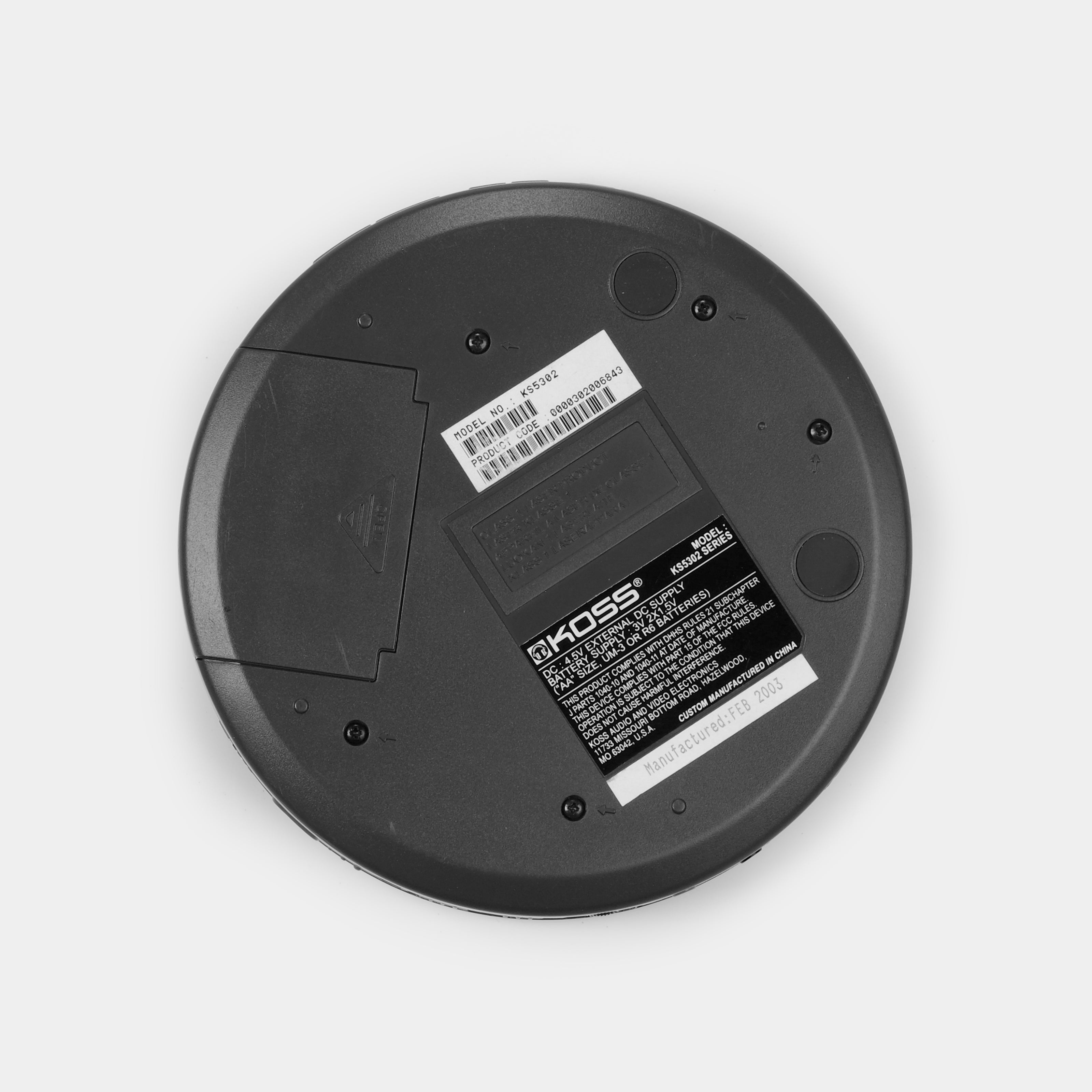 Koss Joggable KS5302 Portable CD Player