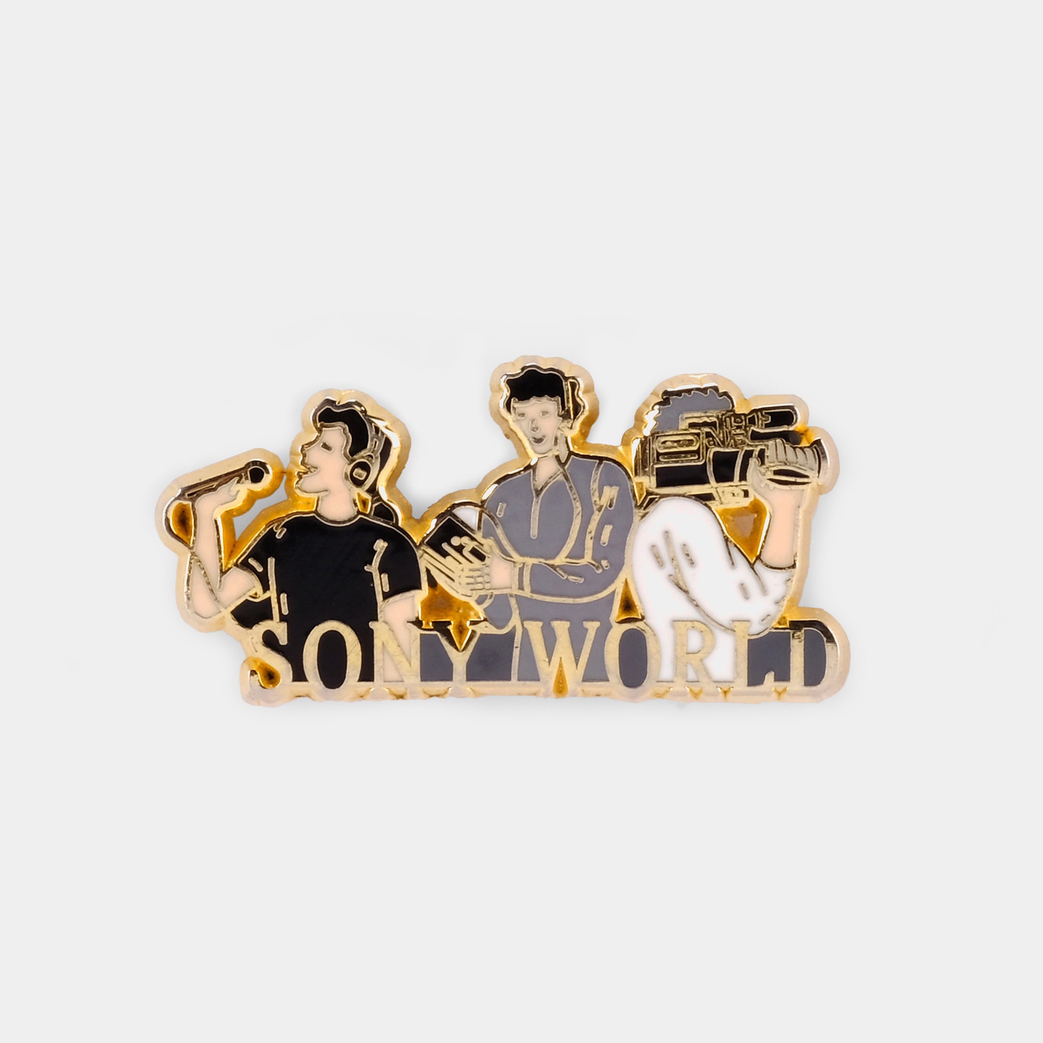 Sony World Vintage Enamel Pin