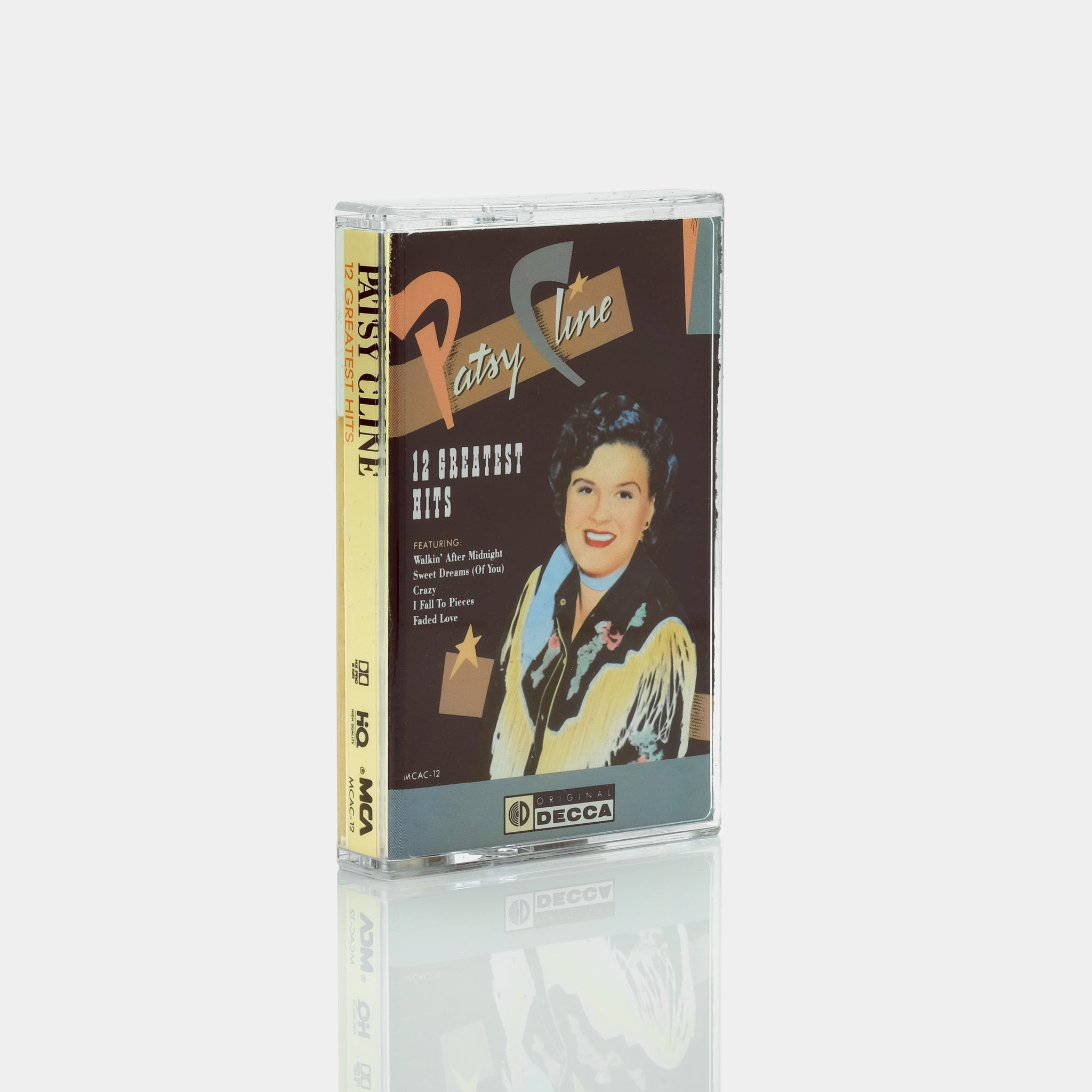 Patsy Cline - 12 Greatest Hits Cassette Tape