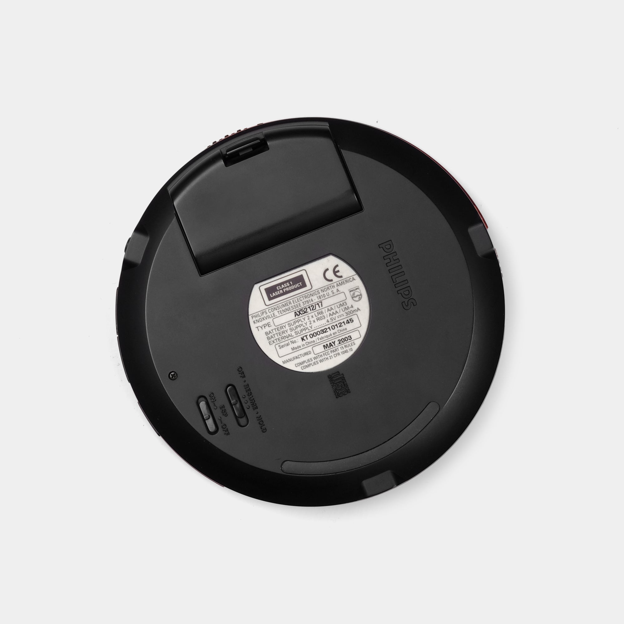 Philips AX5212/17 Portable CD Player