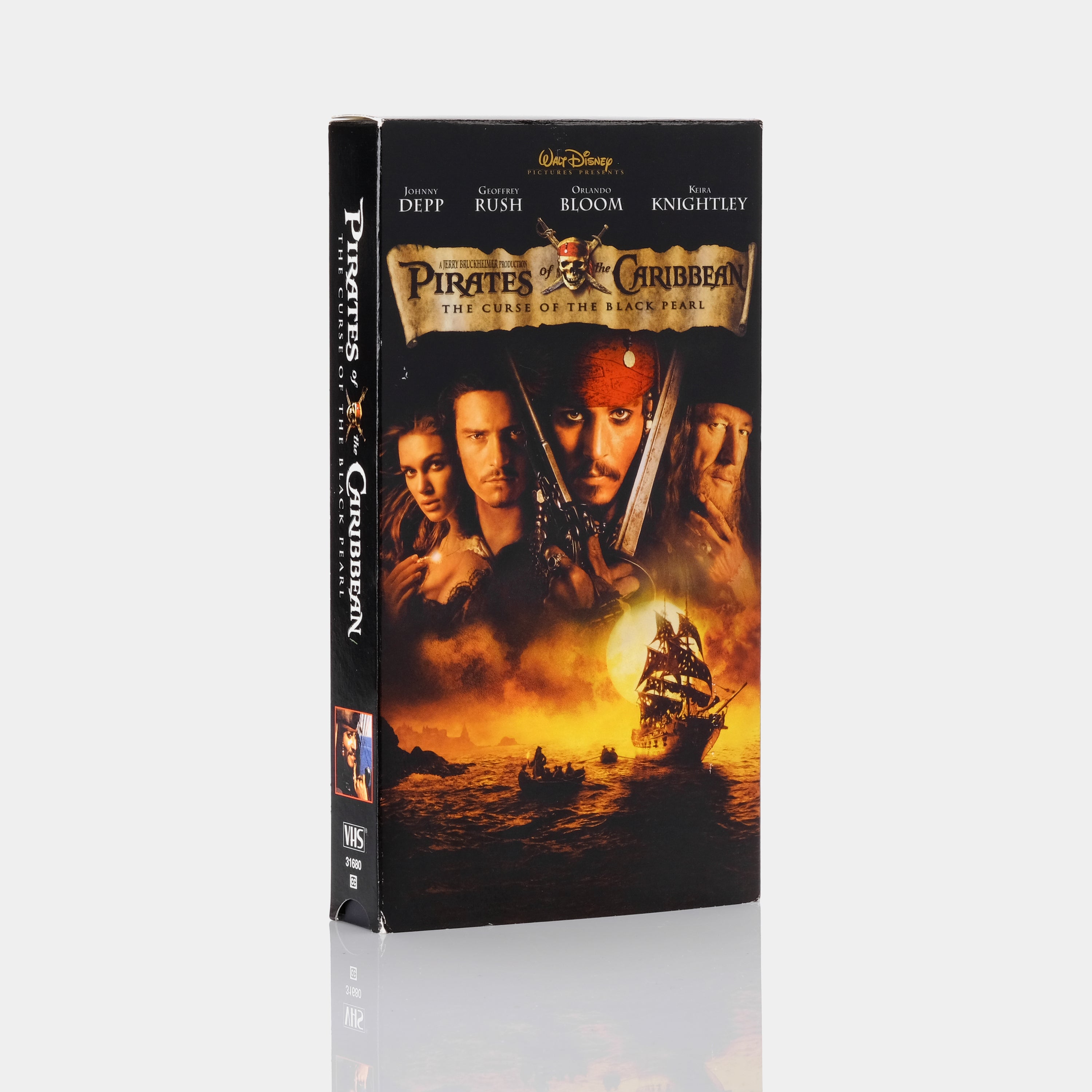 Pirates of the Caribbean: The Curse of the Black Pearl VHS Tape