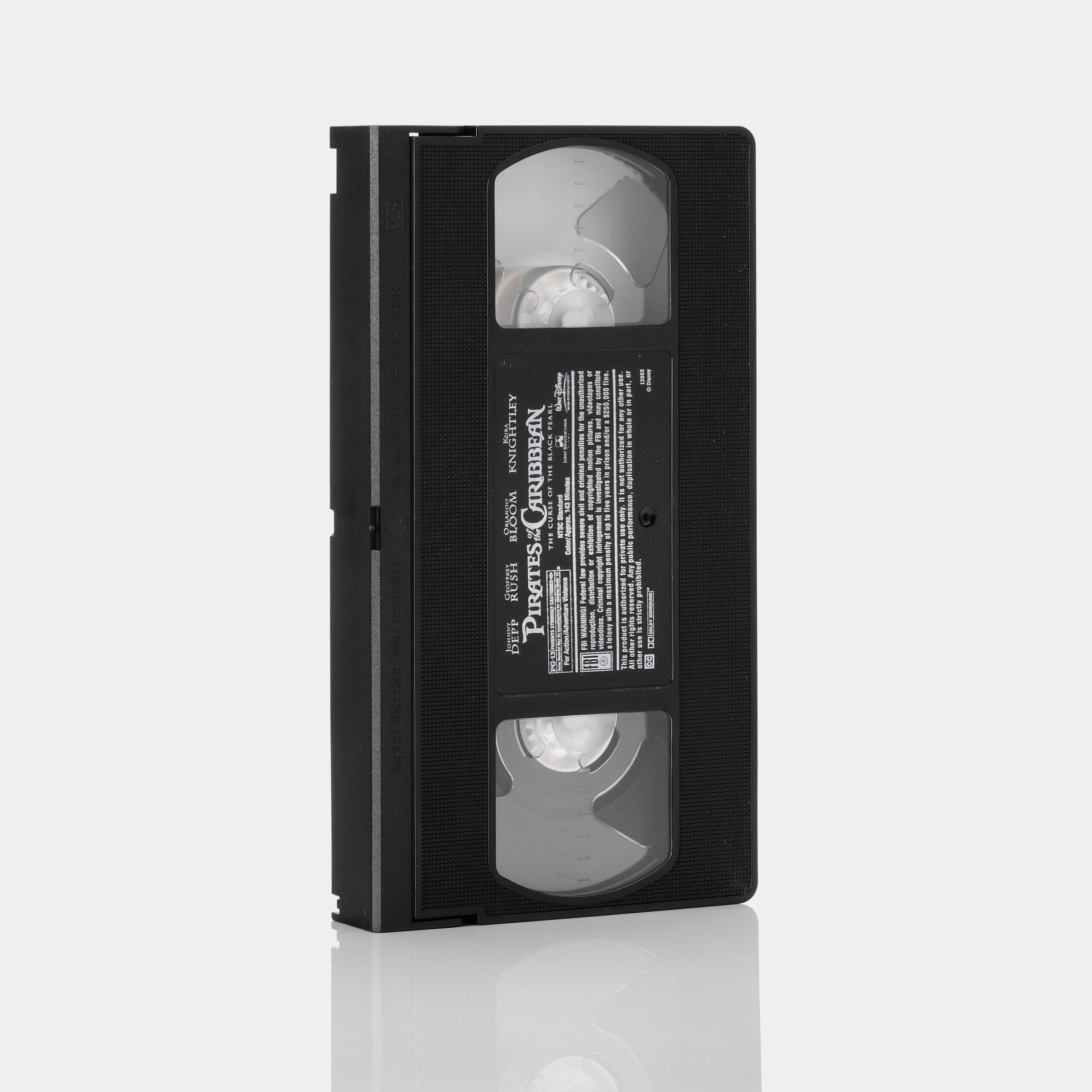 Pirates of the Caribbean: The Curse of the Black Pearl VHS Tape