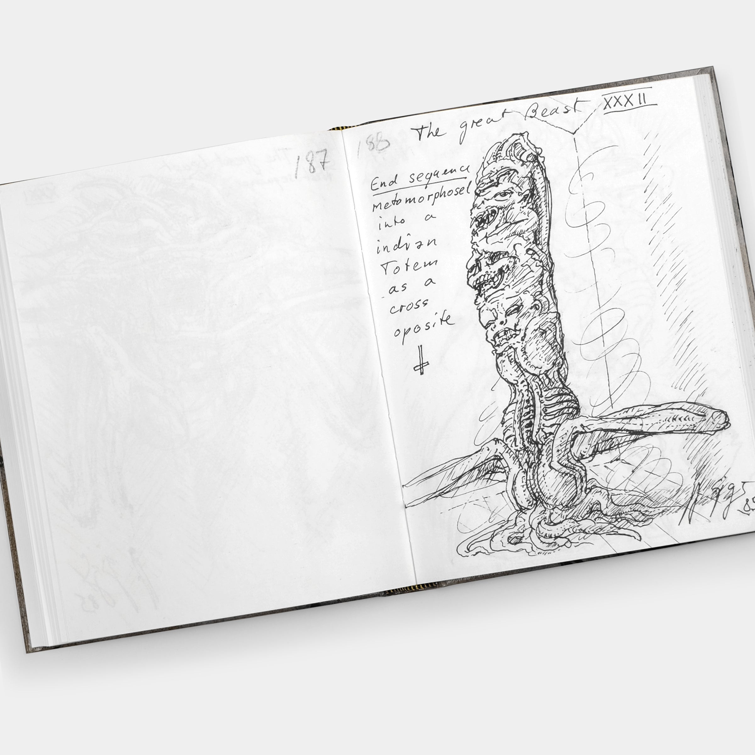 Poltergeist II: Drawings 1983-1985 by H.R. Giger Book