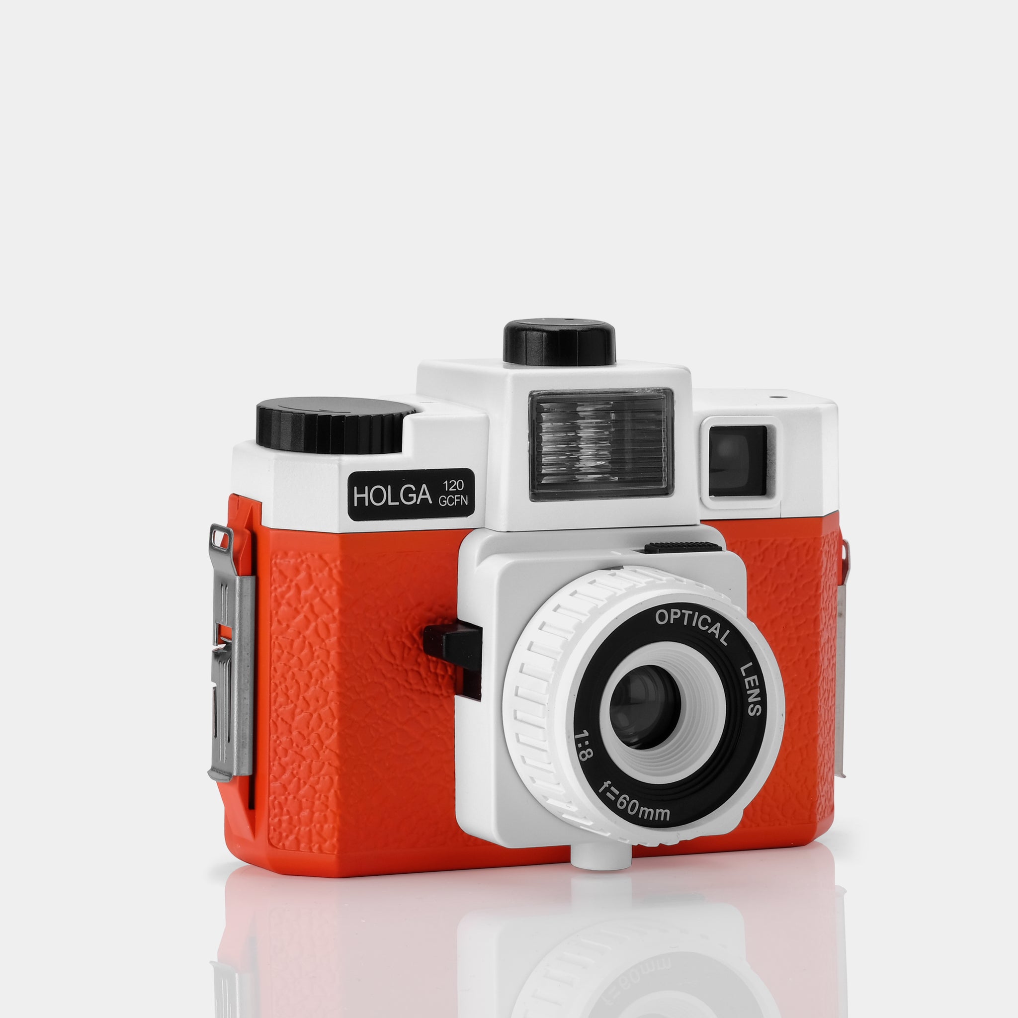 Holga 120 GCFN Red 120 Film Camera with Flash