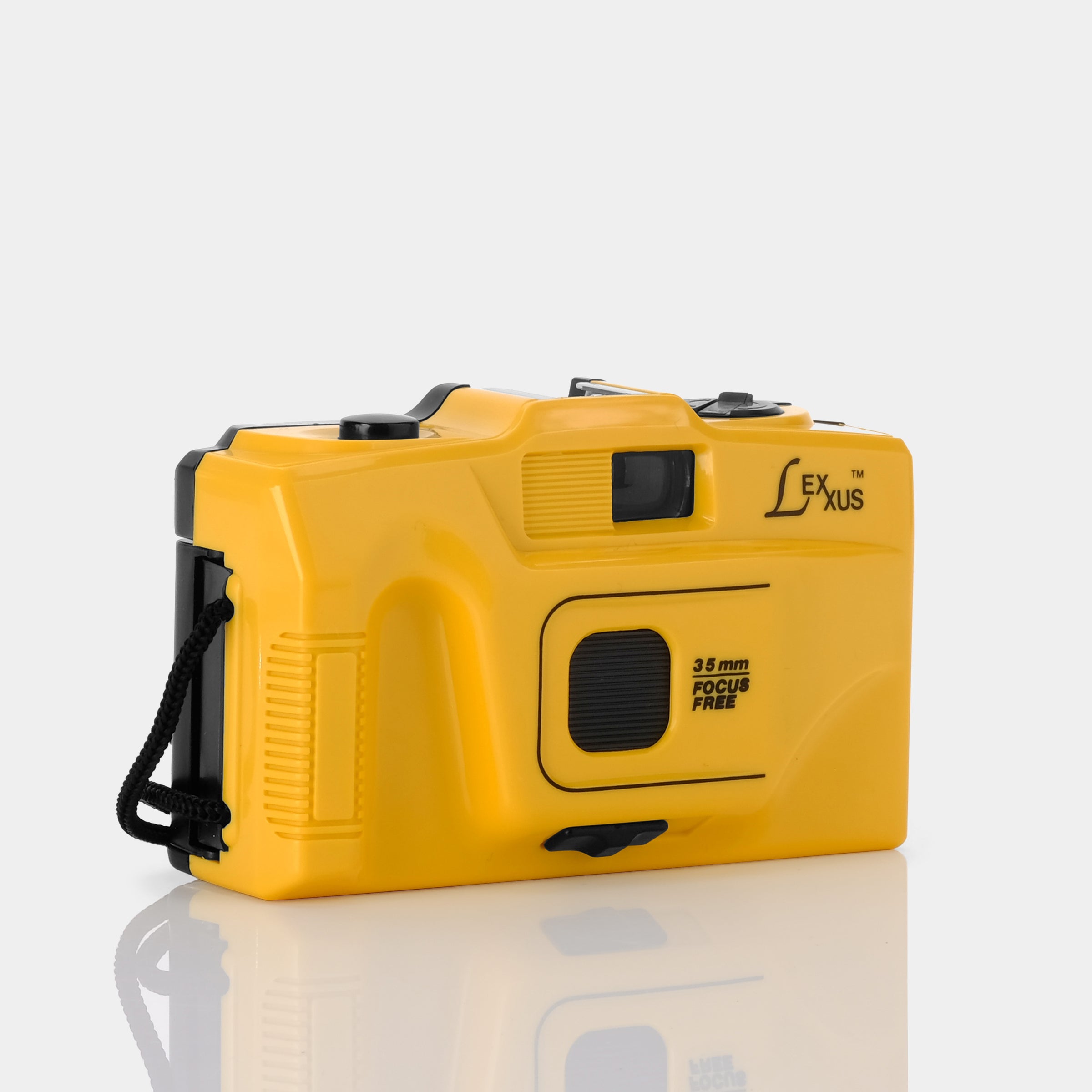 Lexxus Yellow Point And Shoot 35mm Film Camera