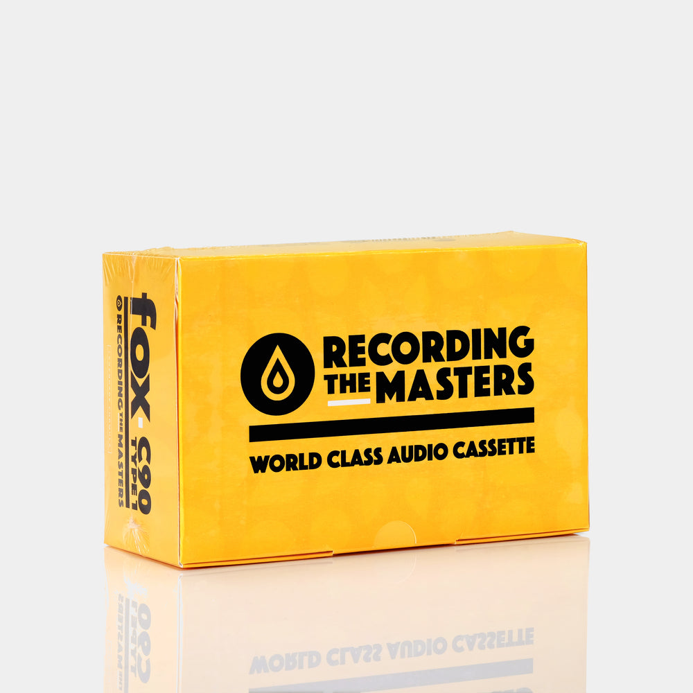 Fox C90 Type I 90 Min Blank Cassette Tapes (10 Pack)