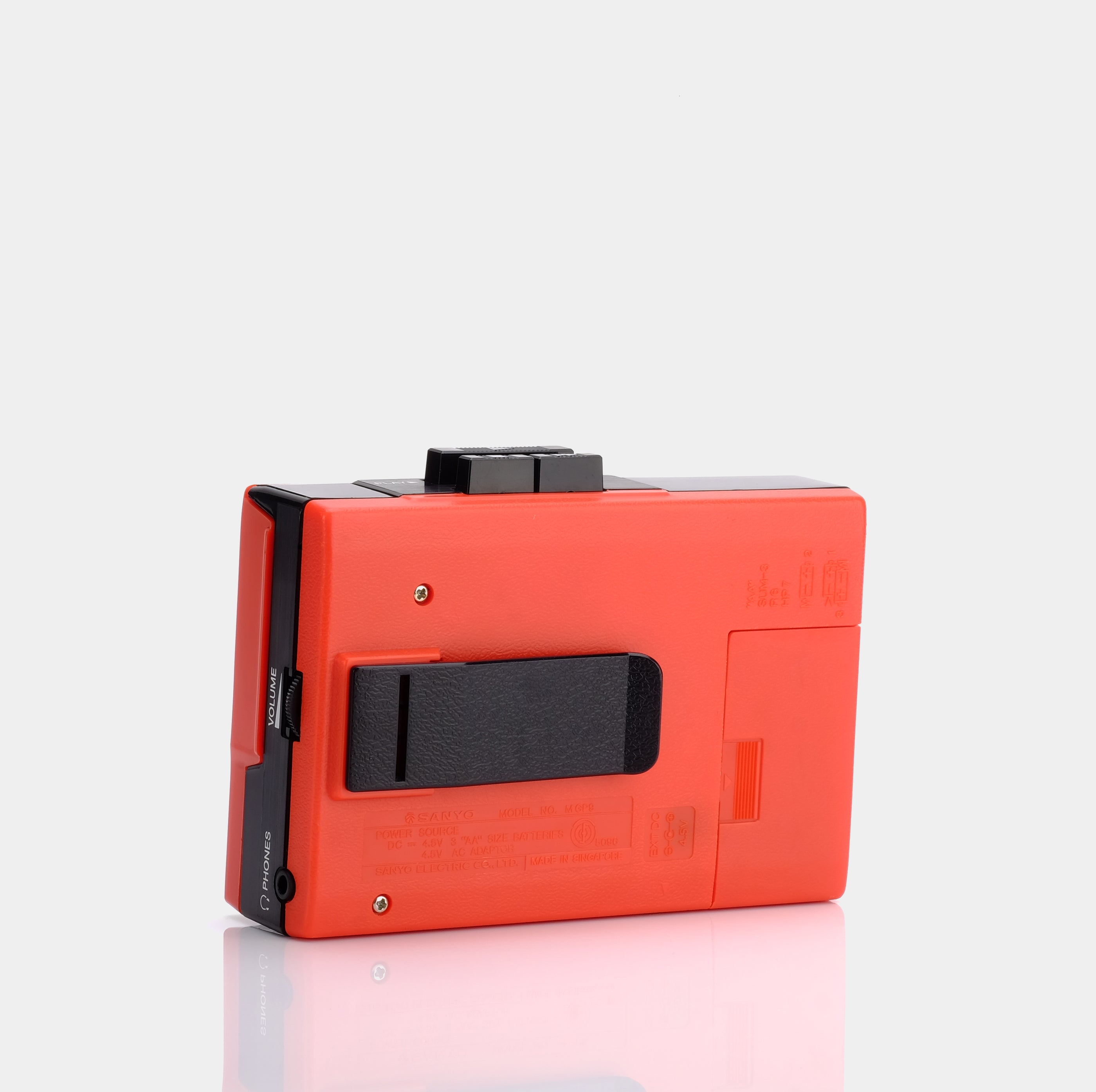 Sanyo MGP9 Red Portable Cassette Player