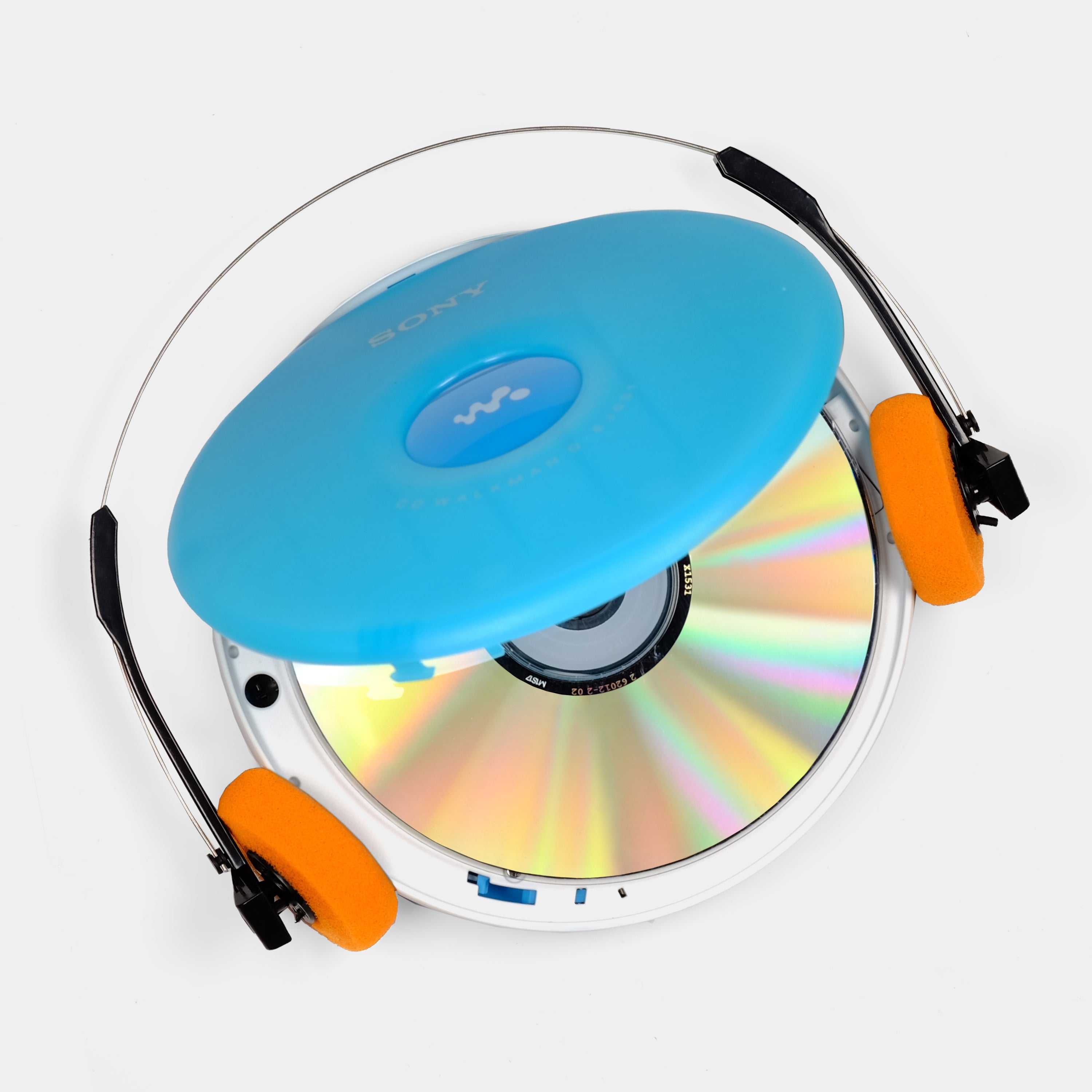 Sony Walkman D-EJ001 Blue Portable CD Player