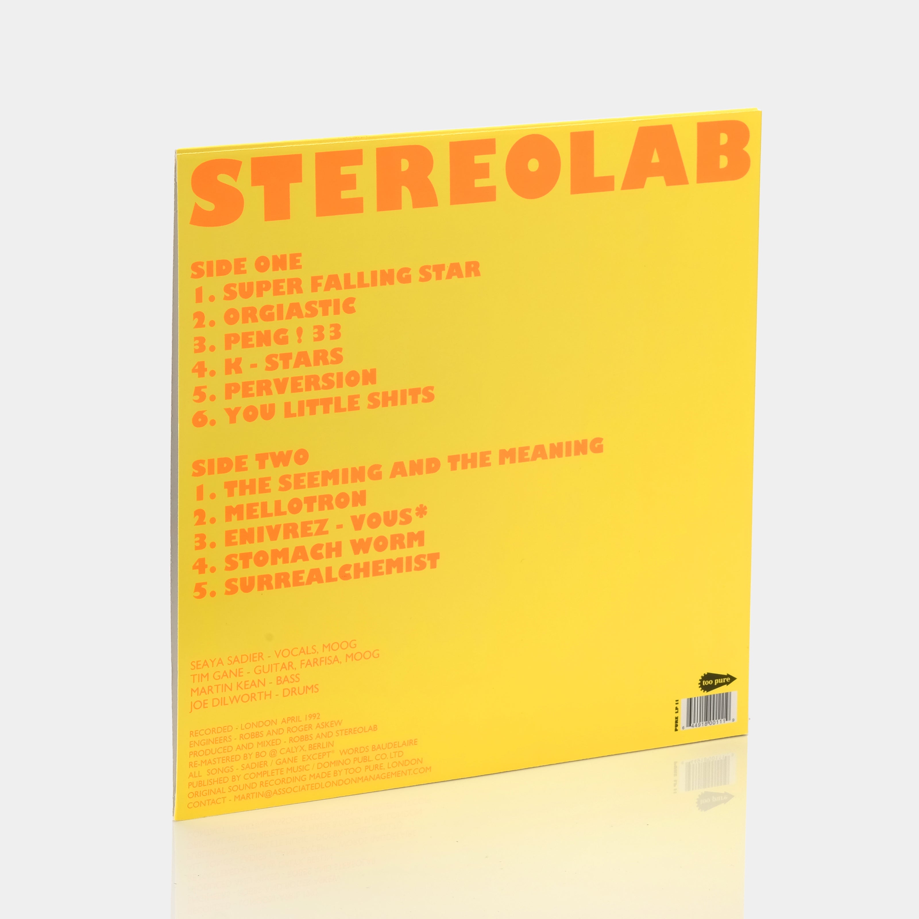 Stereolab - Peng! LP Vinyl Record