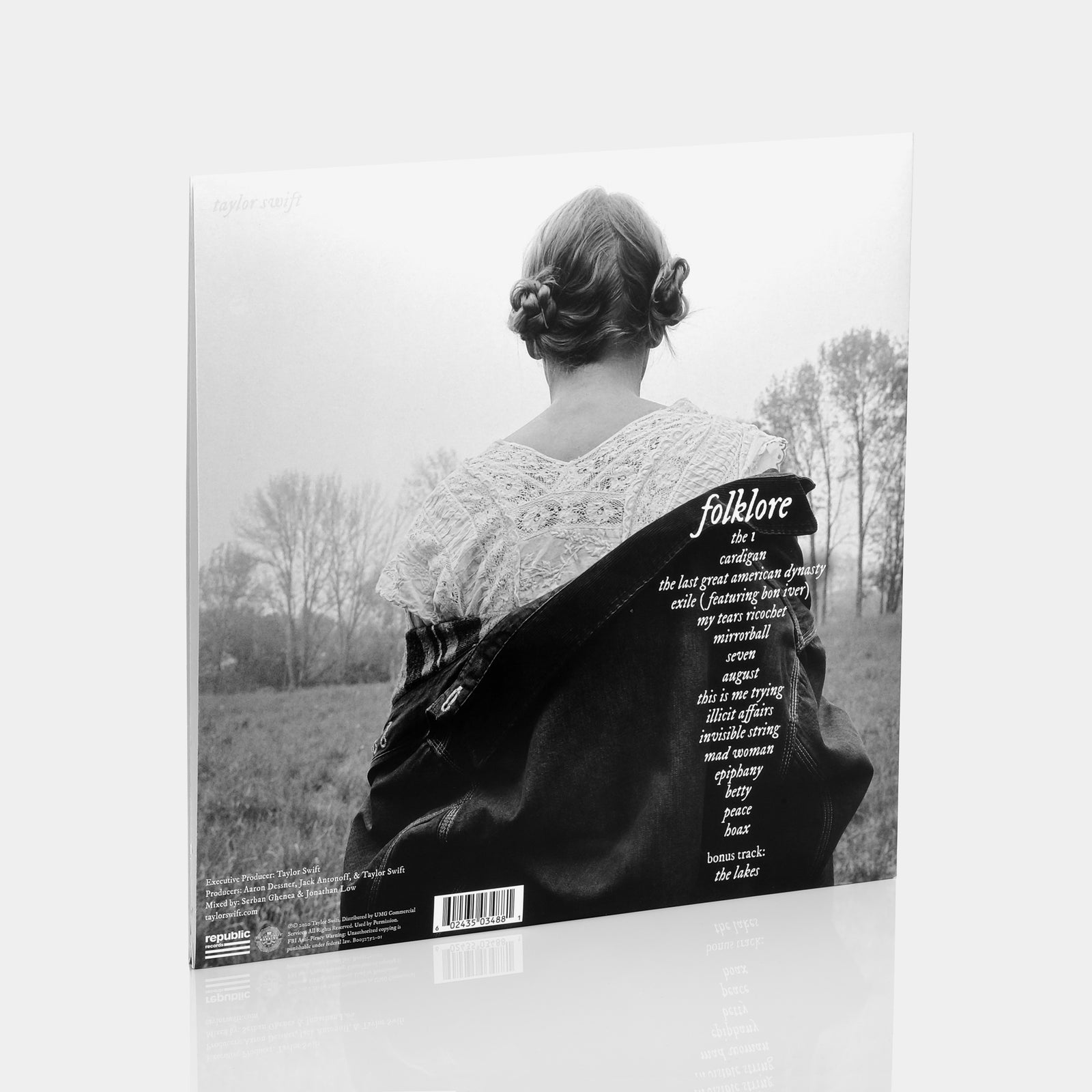 Taylor Swift - Folklore 2xLP Beige Vinyl Record