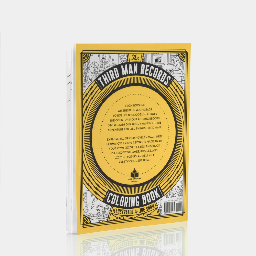 Third Man Records Illustrated Coloring Book