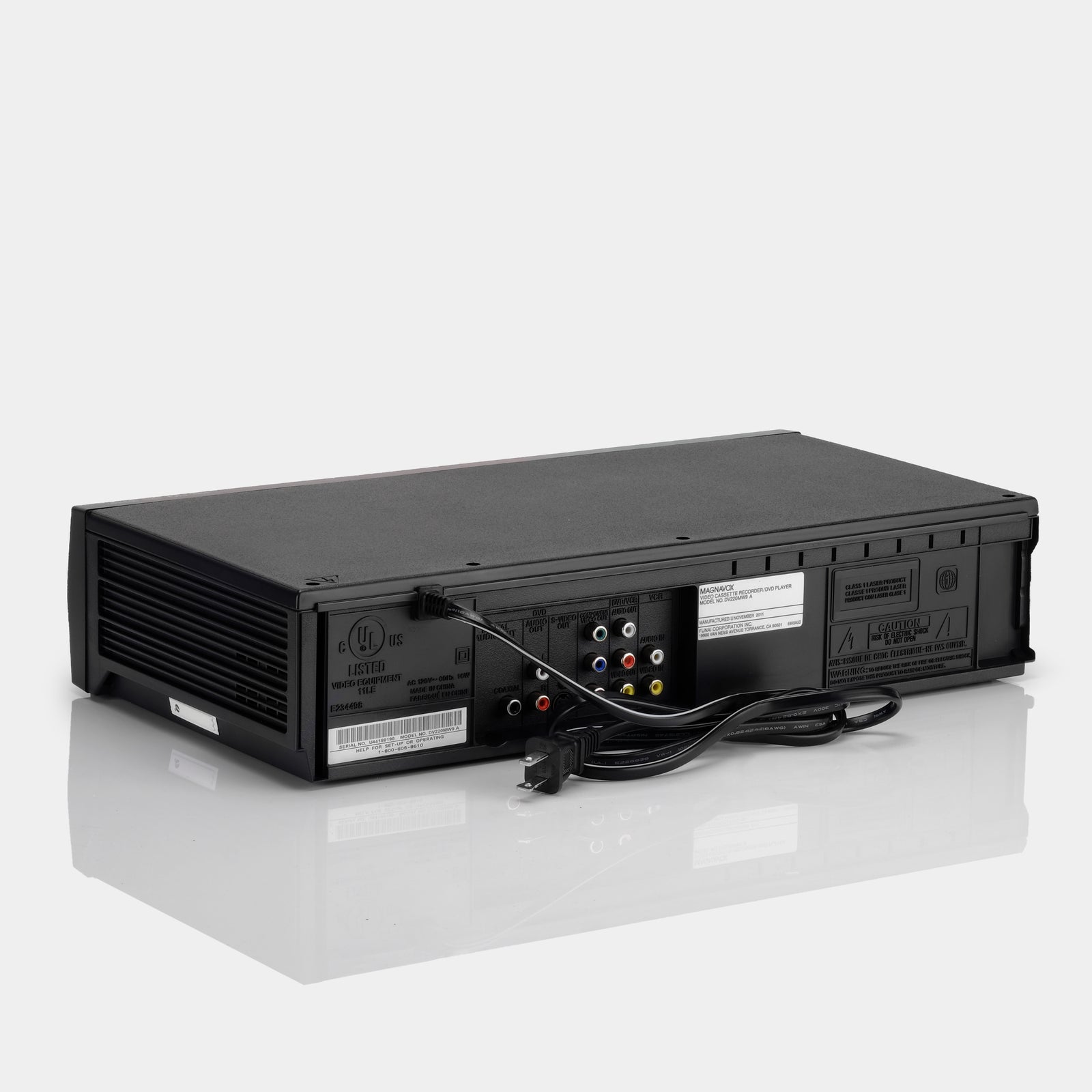 Magnavox DV220 MW9 VCR VHS and DVD Player