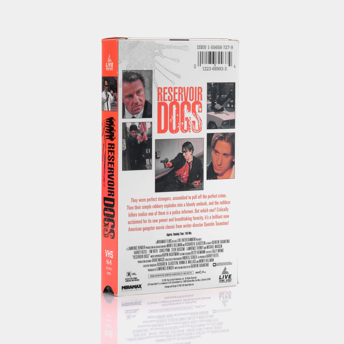 Reservoir Dogs VHS Tape