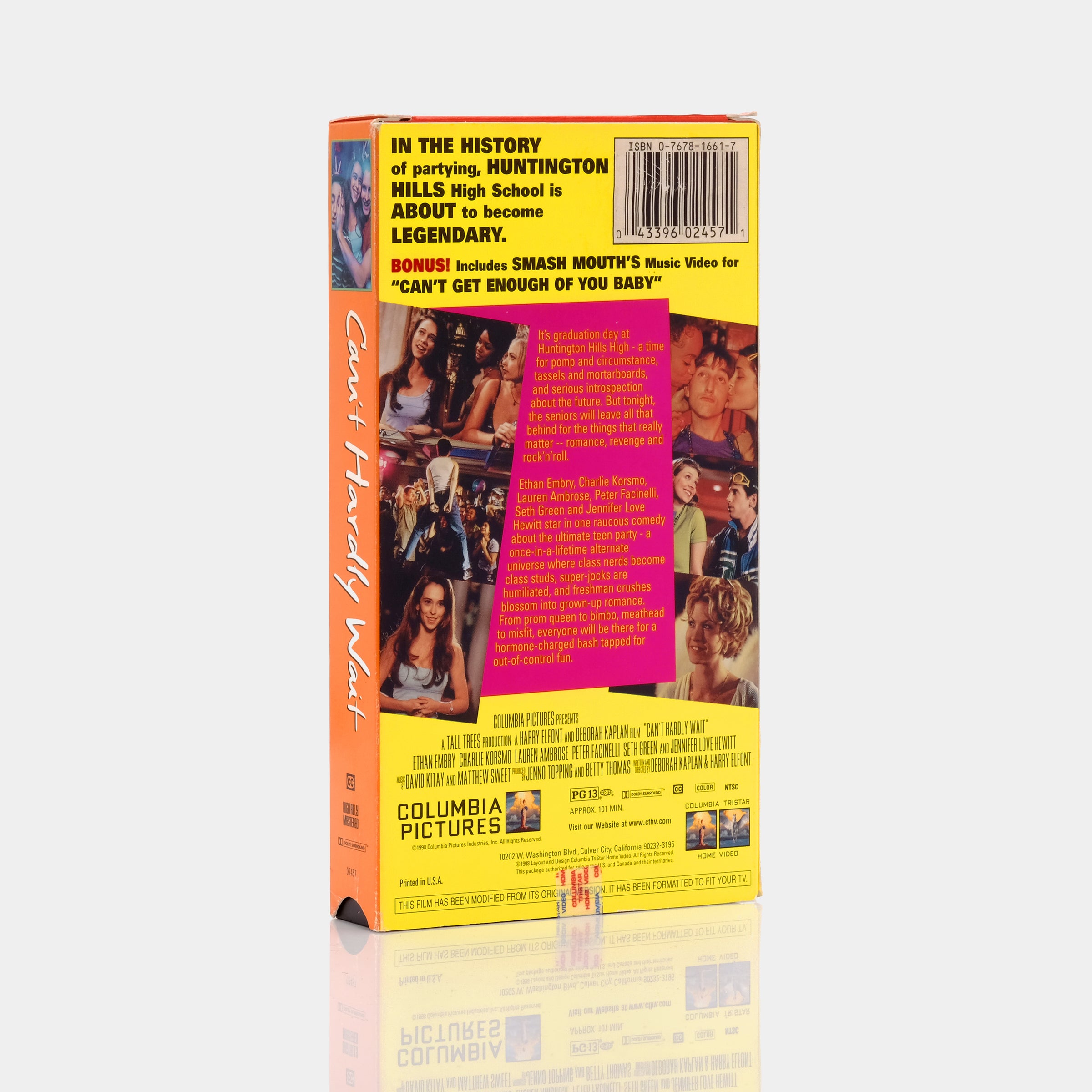 Can't Hardly Wait VHS Tape