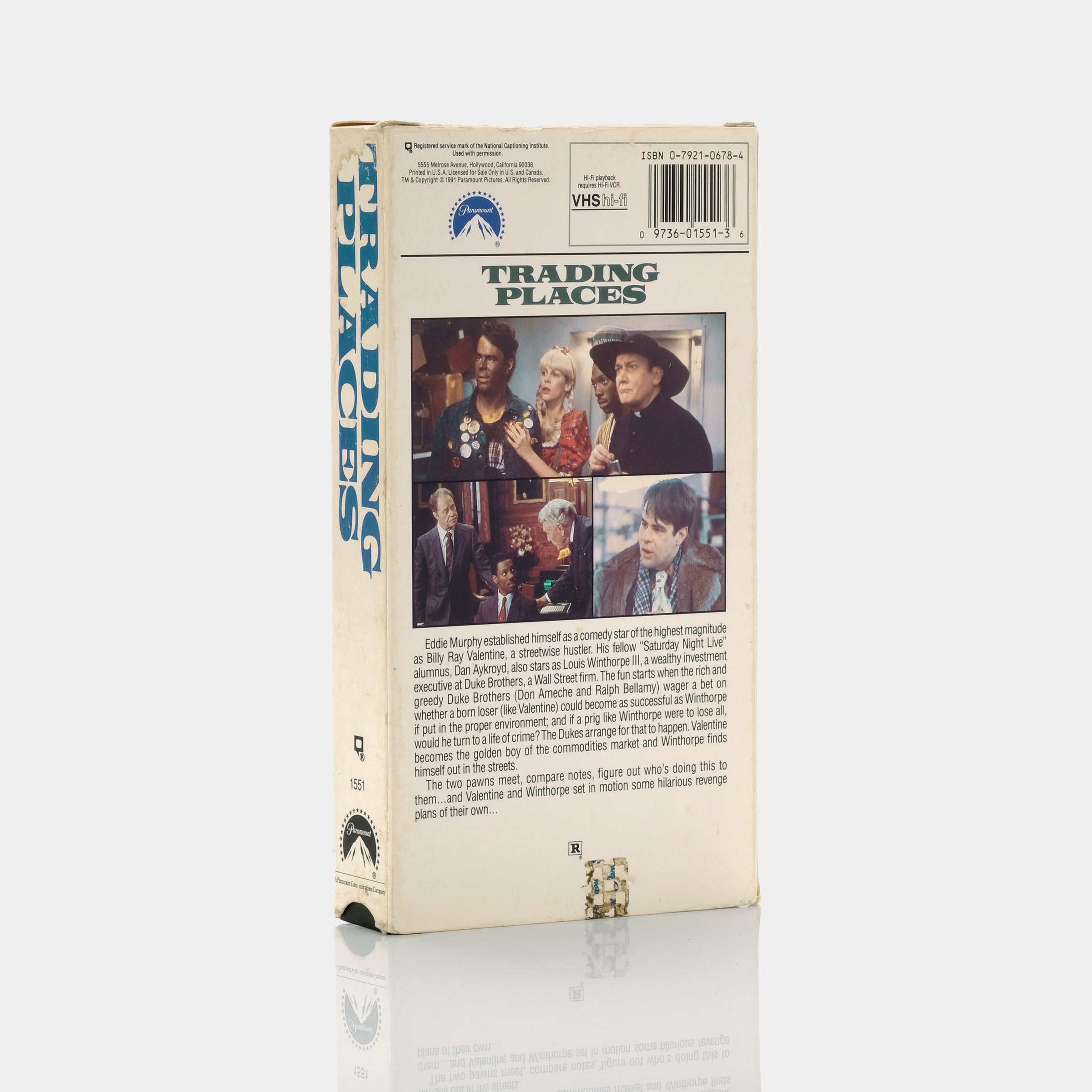 Trading Places VHS Tape