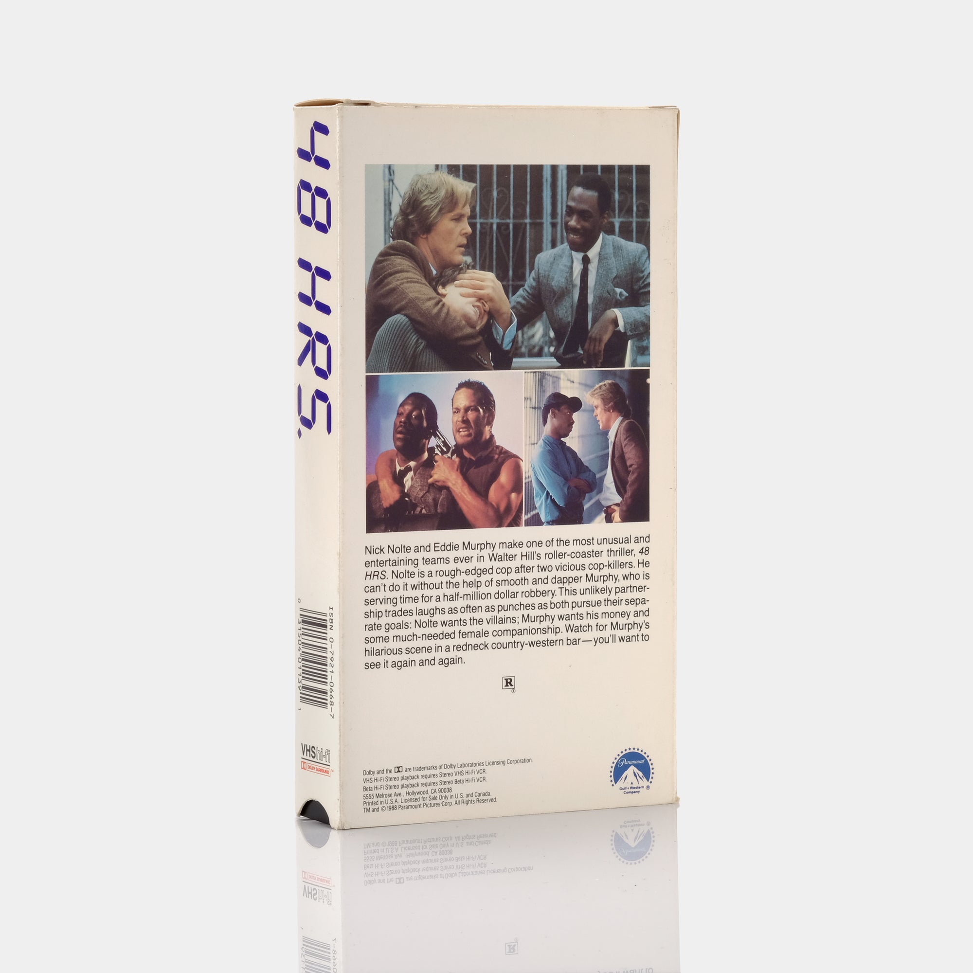 48 Hrs. VHS Tape