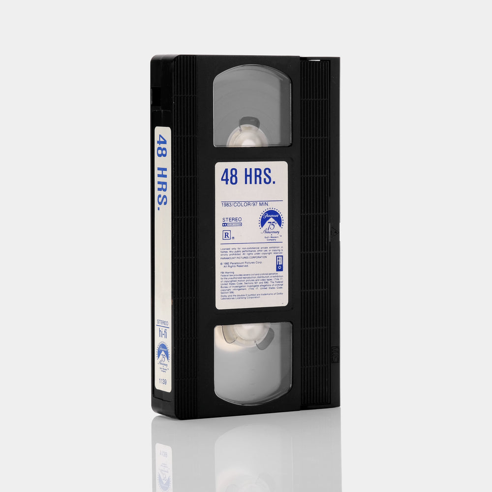 48 Hrs. VHS Tape