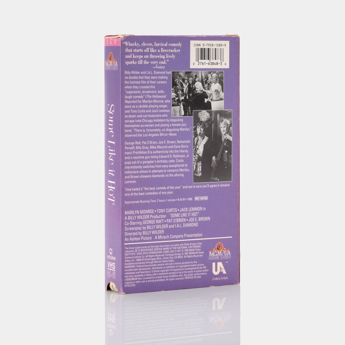 Some Like It Hot VHS Tape