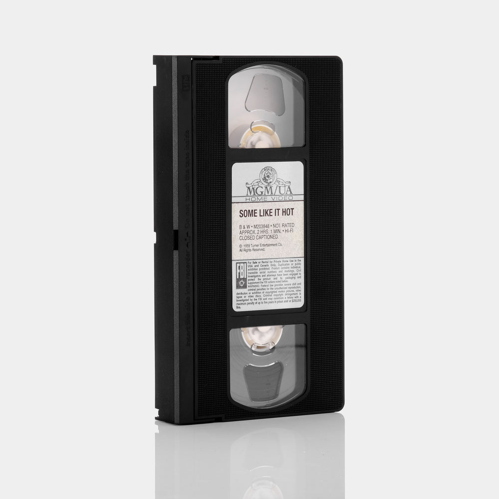 Some Like It Hot VHS Tape