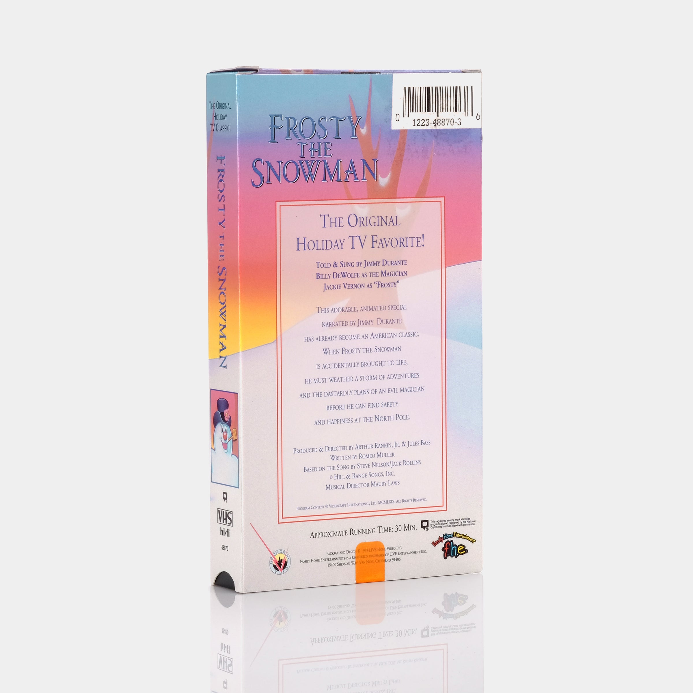 Frosty The Snowman VHS Tape