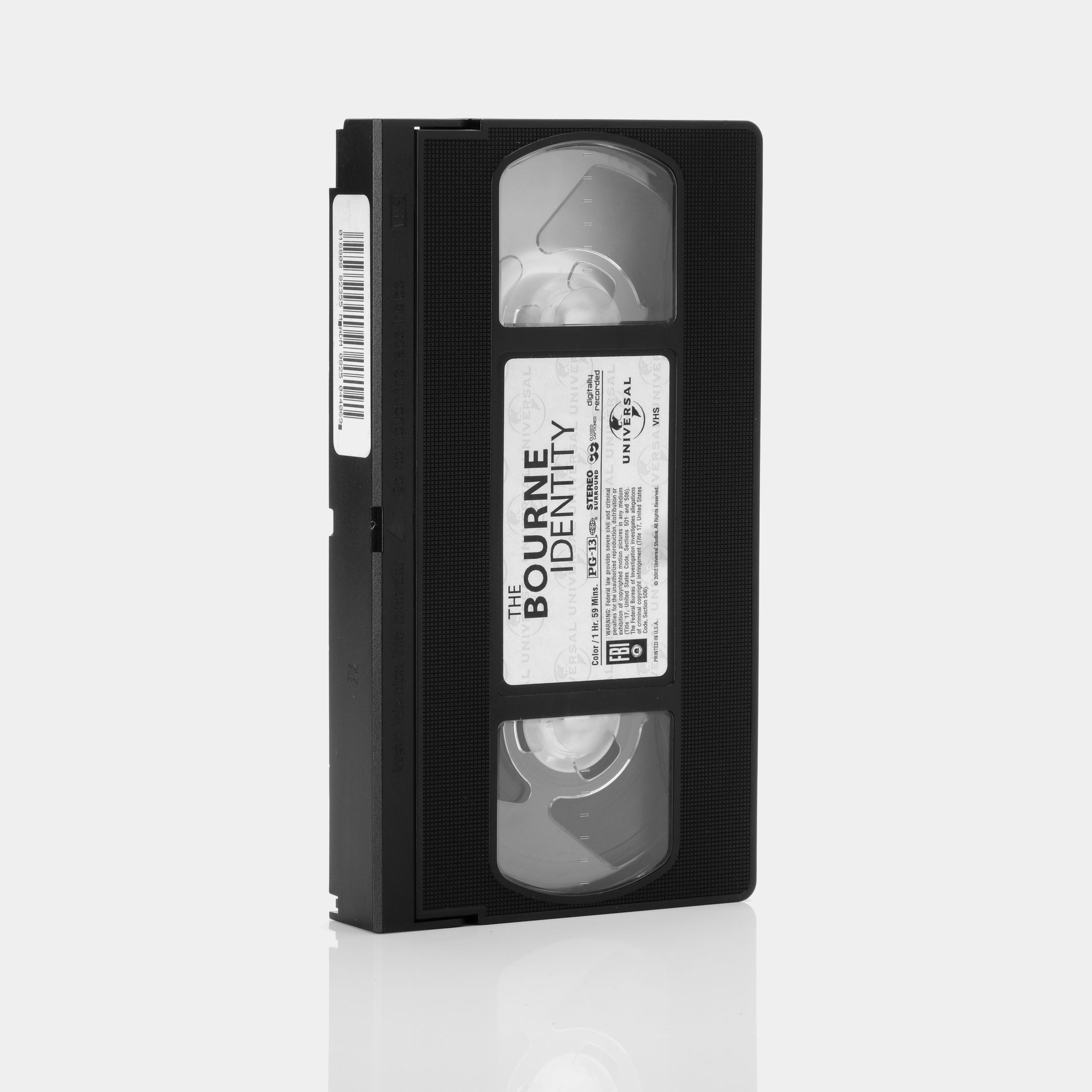 The Bourne Identity VHS Tape