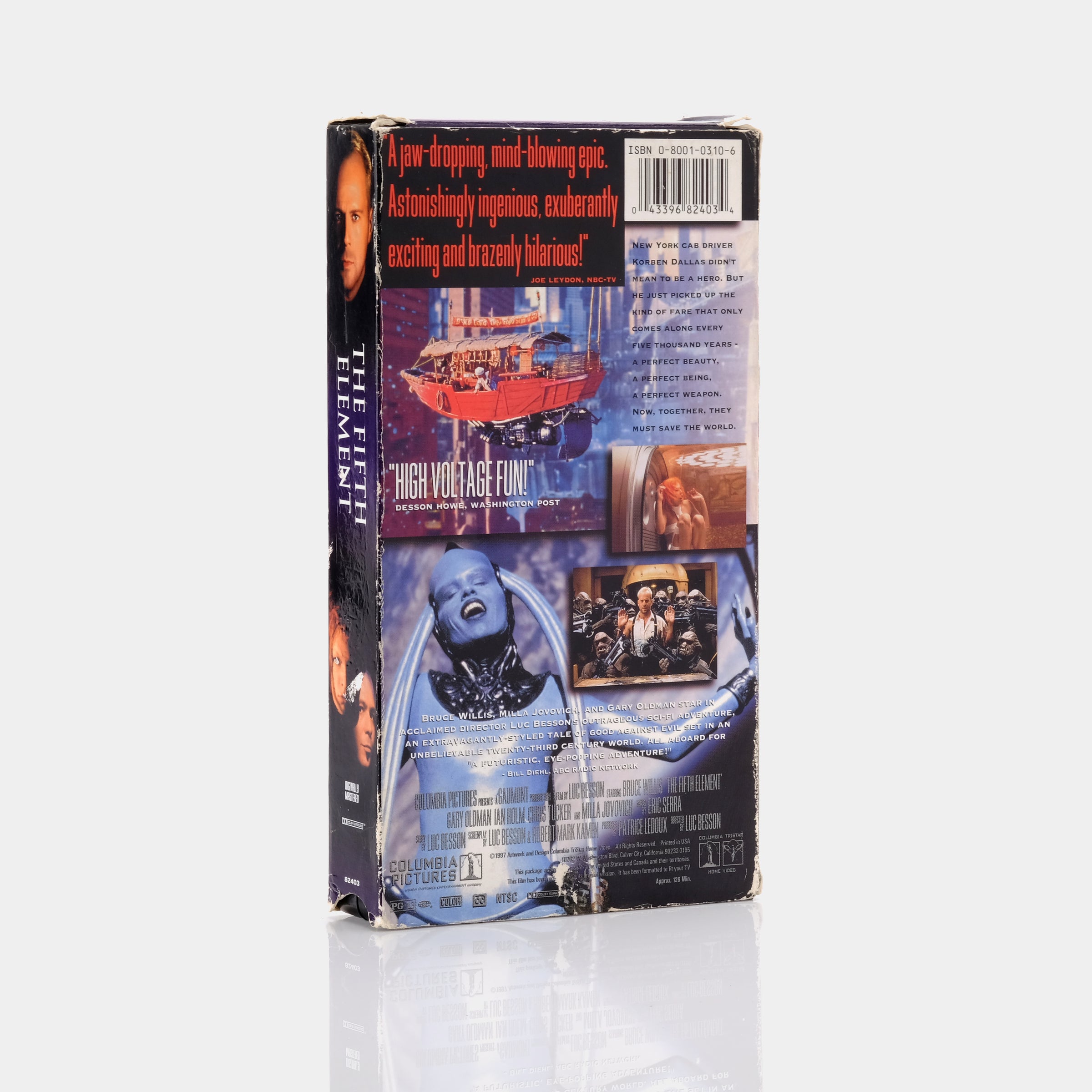 The Fifth Element VHS Tape