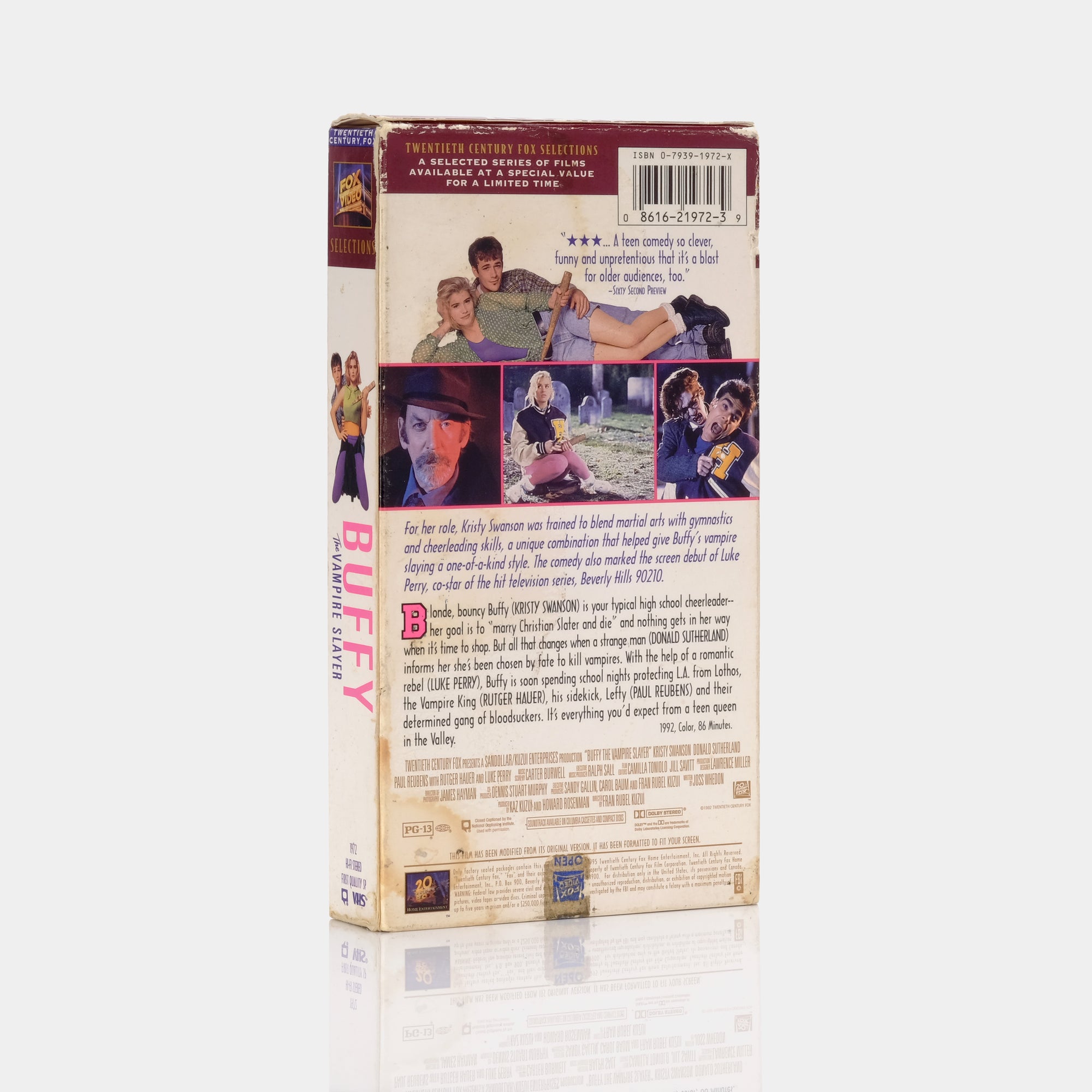 Buffy The Vampire Slayer VHS Tape