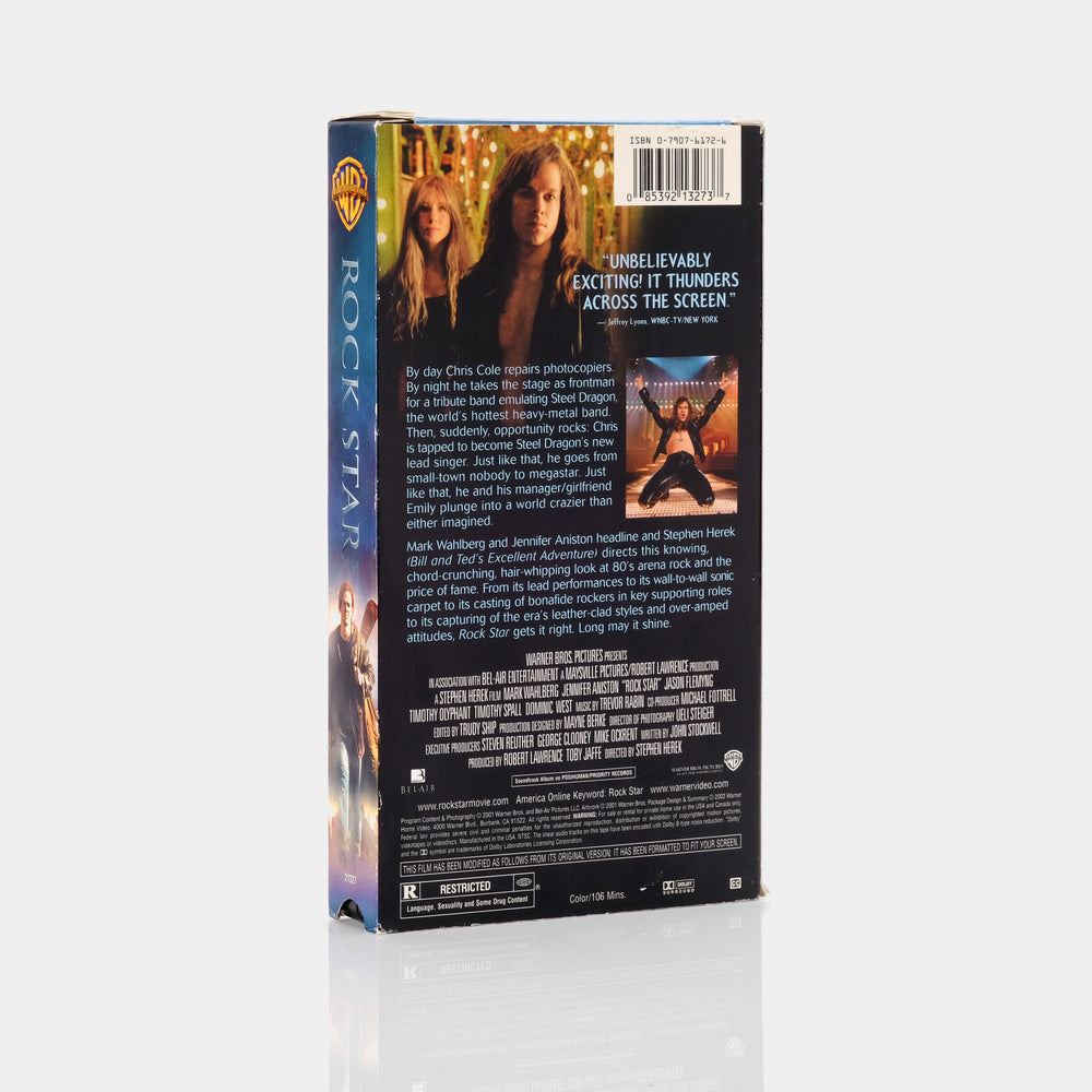 Rock Star VHS Tape