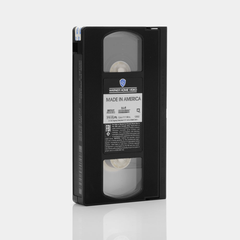 Made In America VHS Tape