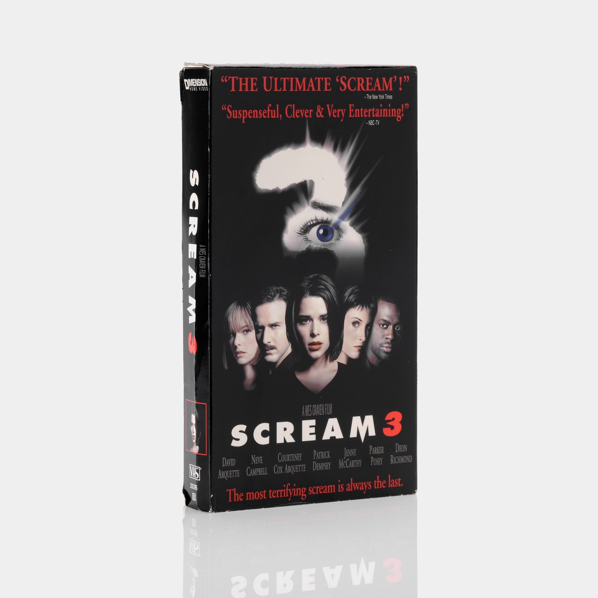 Scream 3 VHS Tape