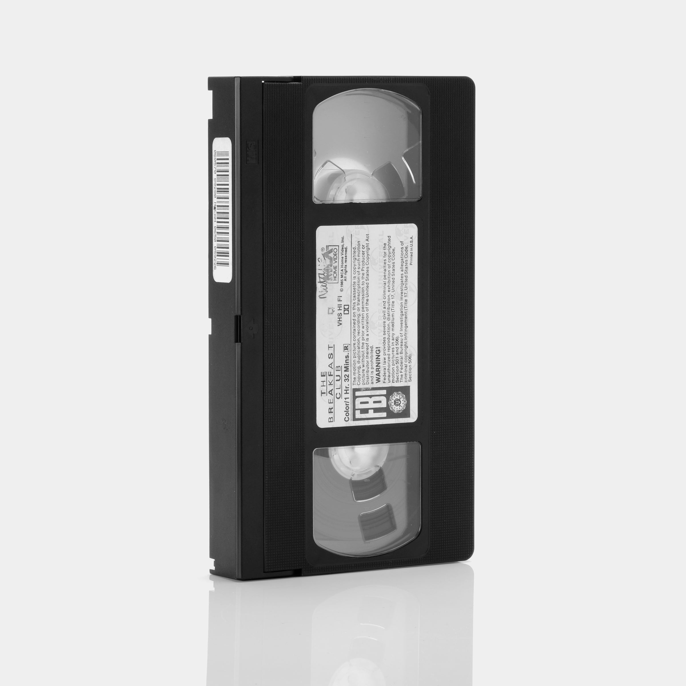 The Breakfast Club VHS Tape