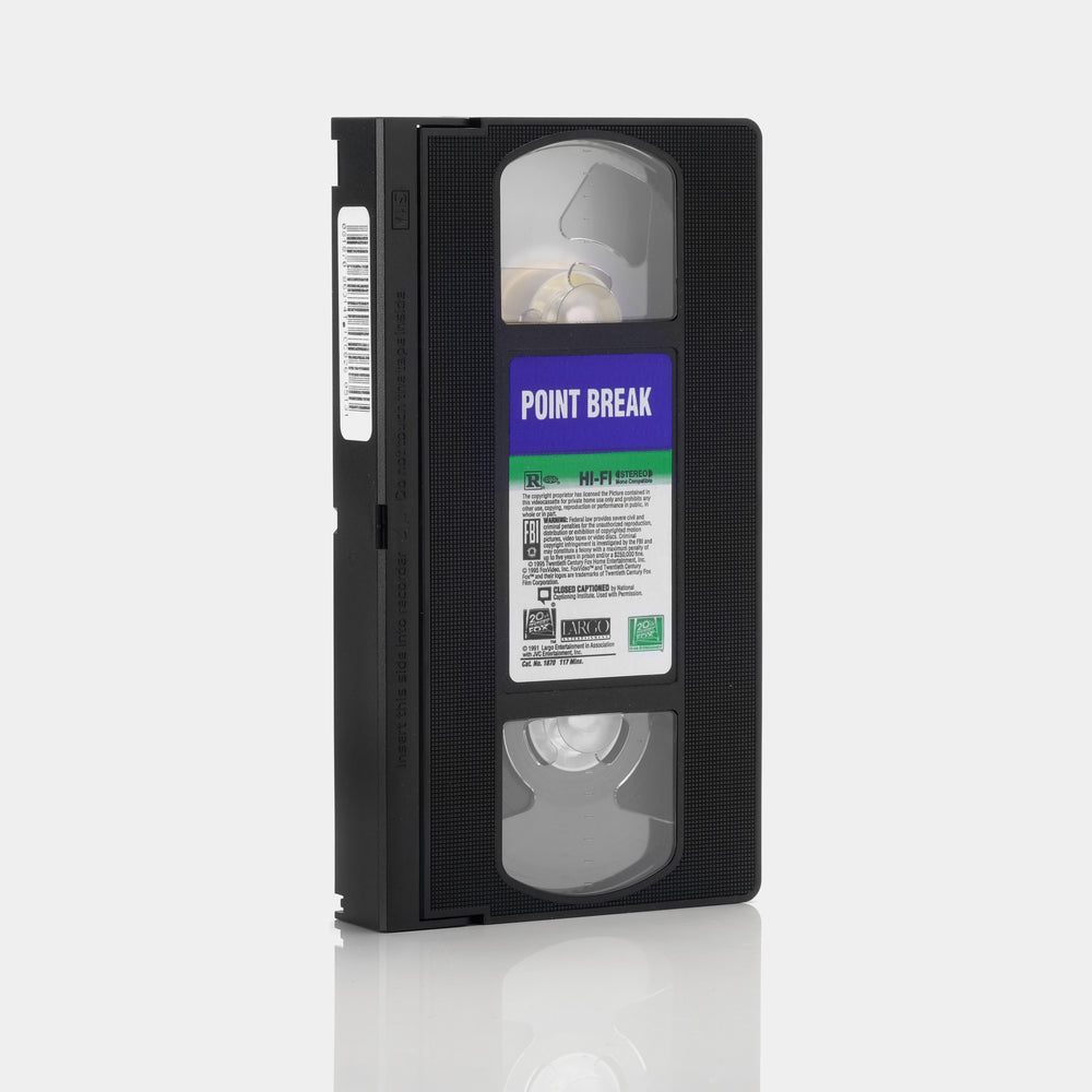 Point Break Vhs Tape