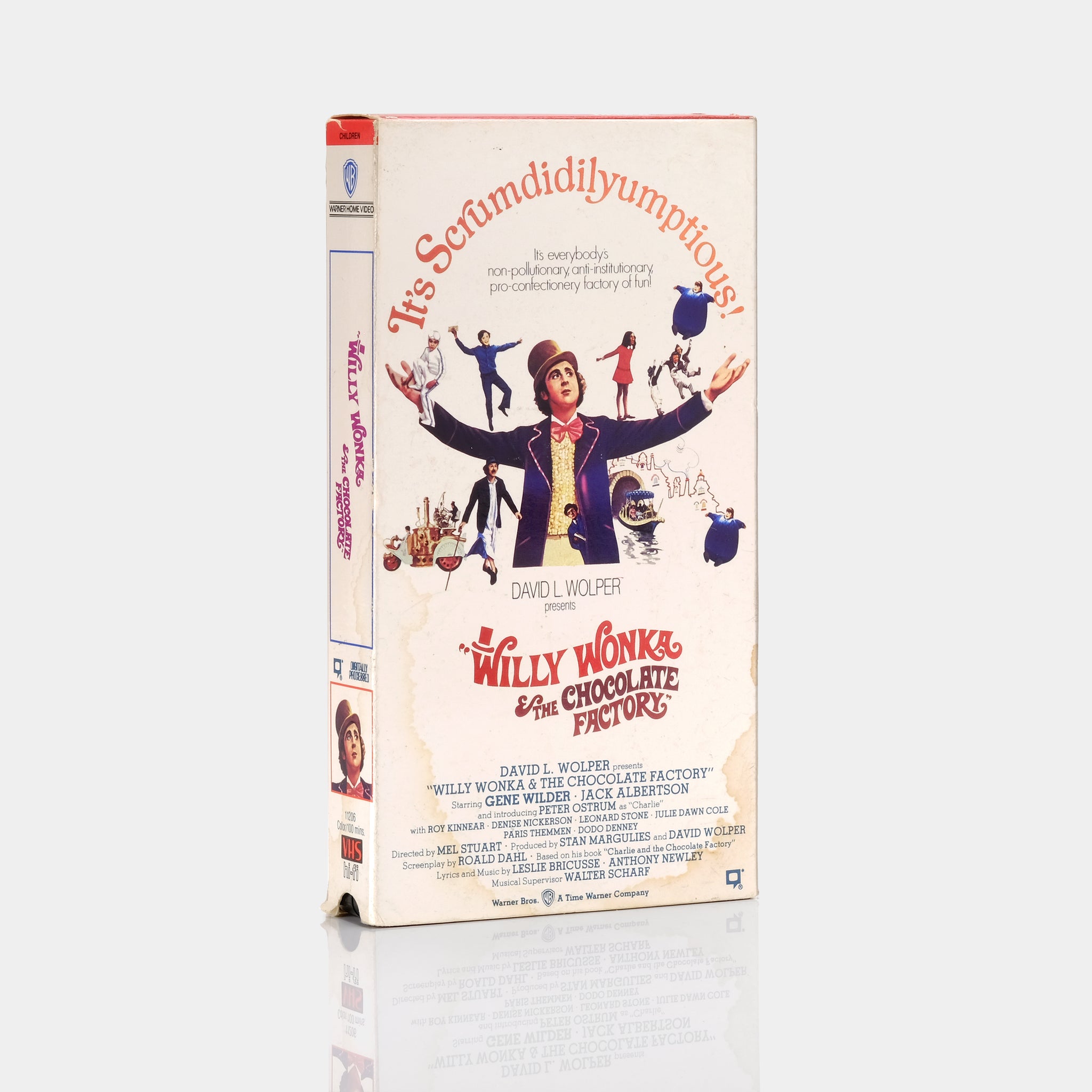 Willy Wonka & the Chocolate Factory VHS Tape