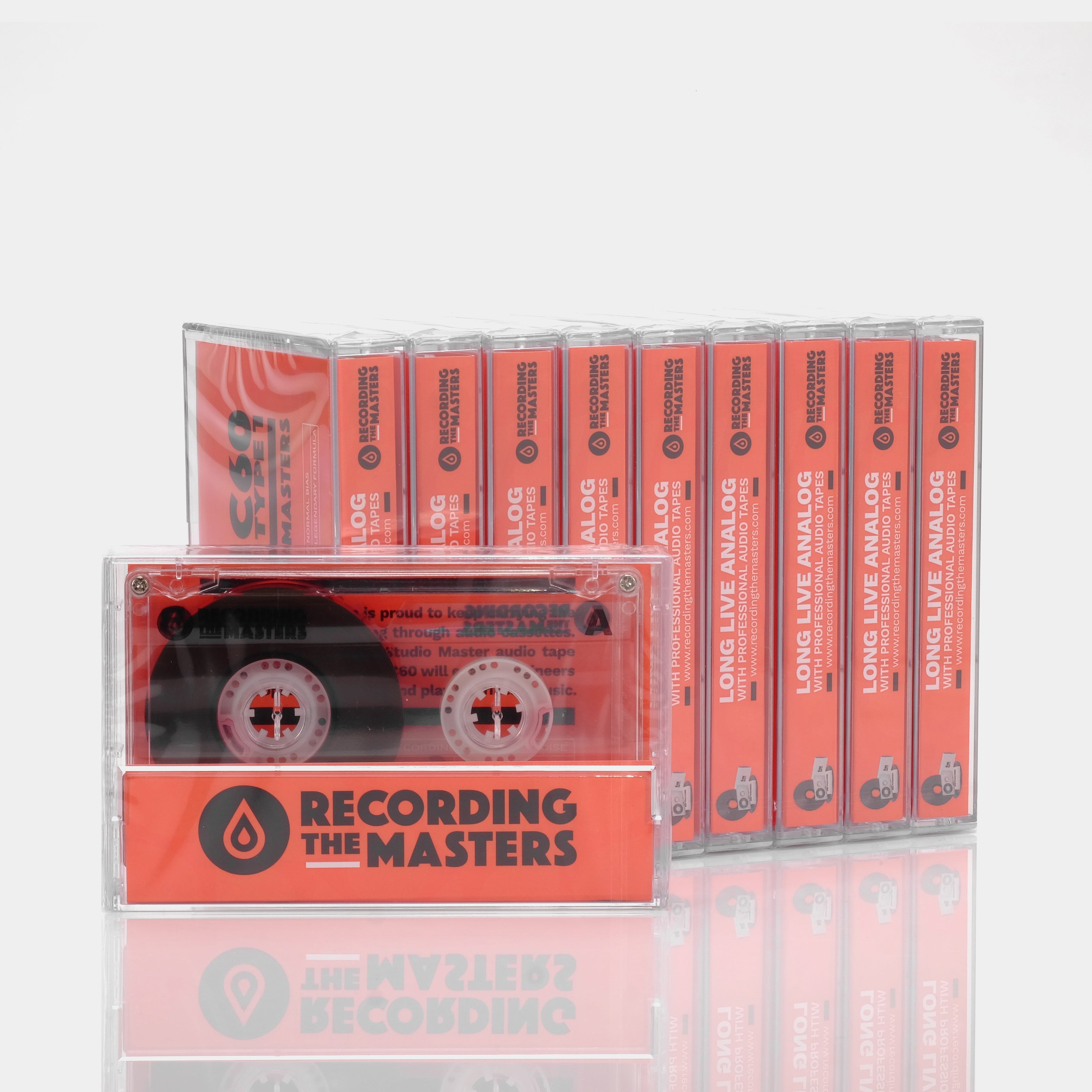 Fox C60 Type I 60 Min Blank Cassette Tapes (10 Pack)