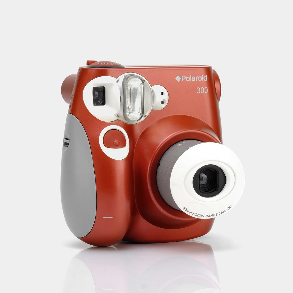 Polaroid 300 Red Instax Mini Instant Film Camera