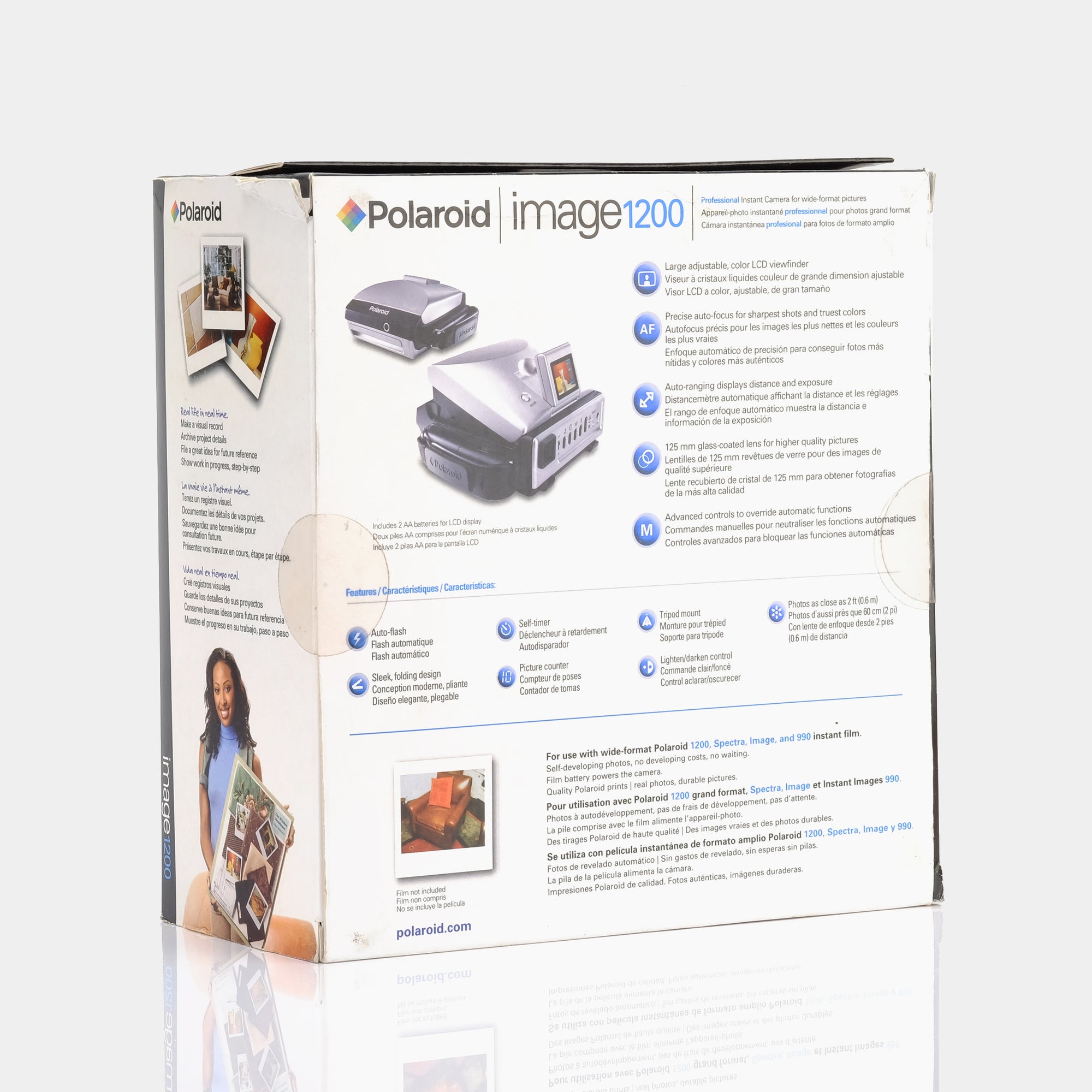 Polaroid Spectra Image 1200 Instant Film Camera - New in Box