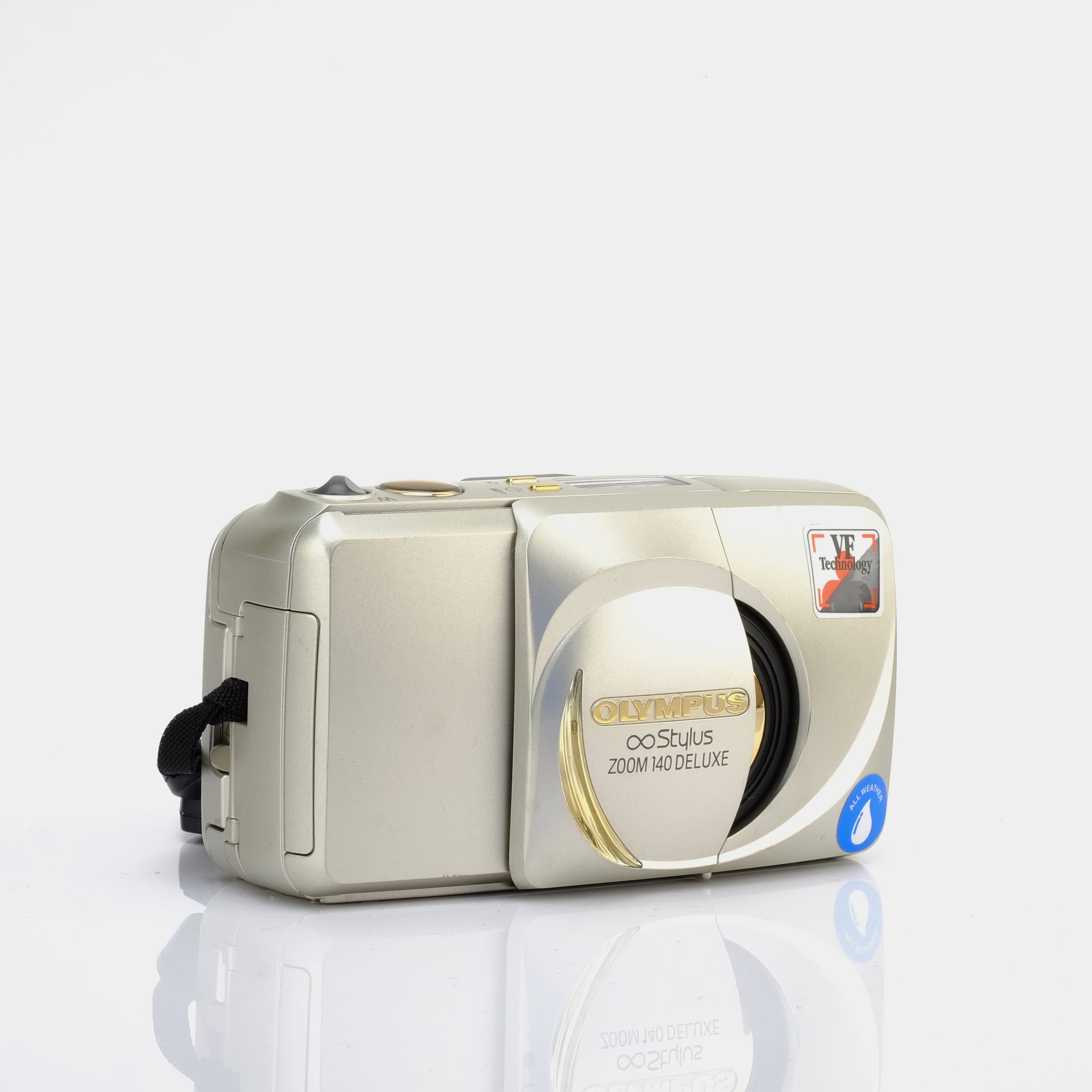 Olympus ∞ Infinity Stylus Zoom 140 Deluxe 35mm Point and Shoot Film Ca